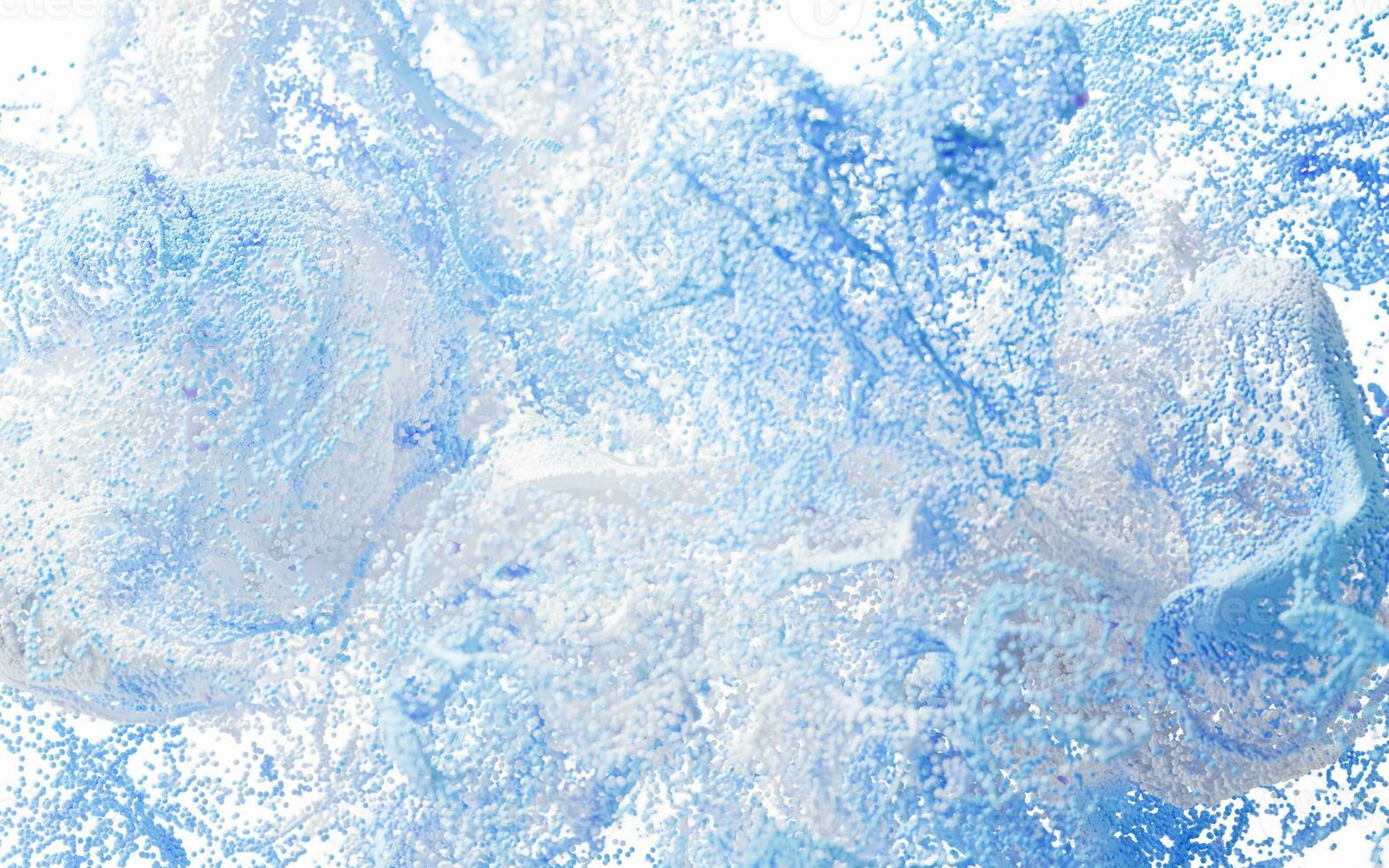 Abstract wave particles pattern, 3d rendering. 27773315 Stock Photo at Vecteezy