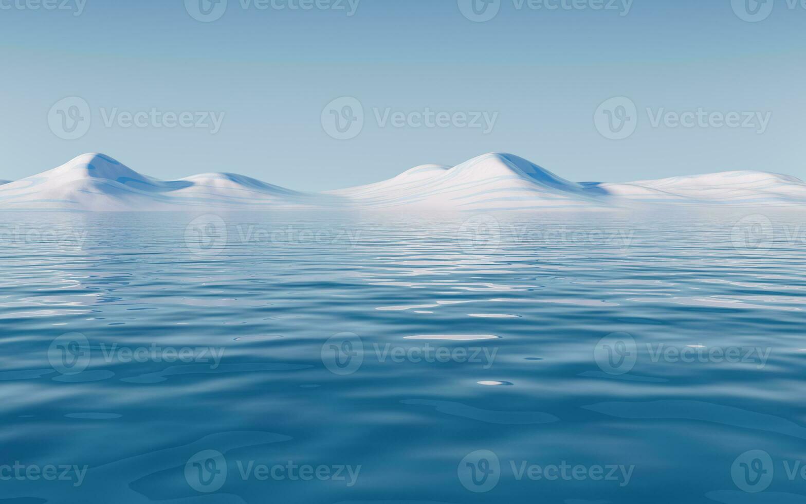 Lake and water surface background, 3d rendering. 27774359 Stock Photo at Vecteezy