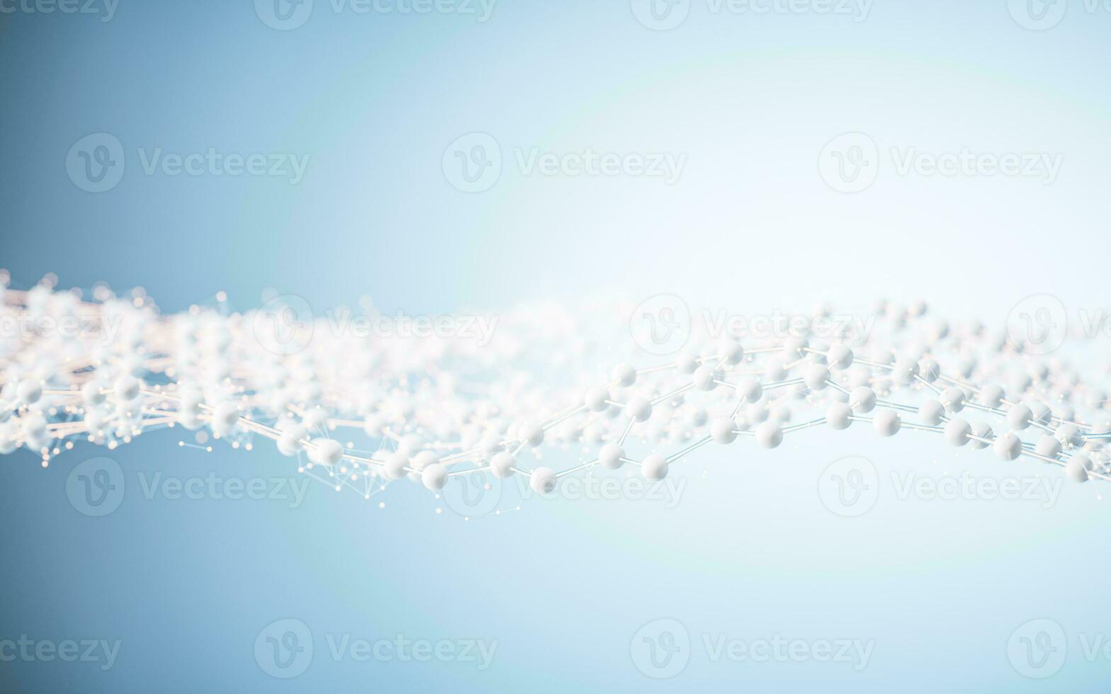 Molecule structure with hexagonal shape, 3d rendering. 27775255 Stock Photo at Vecteezy