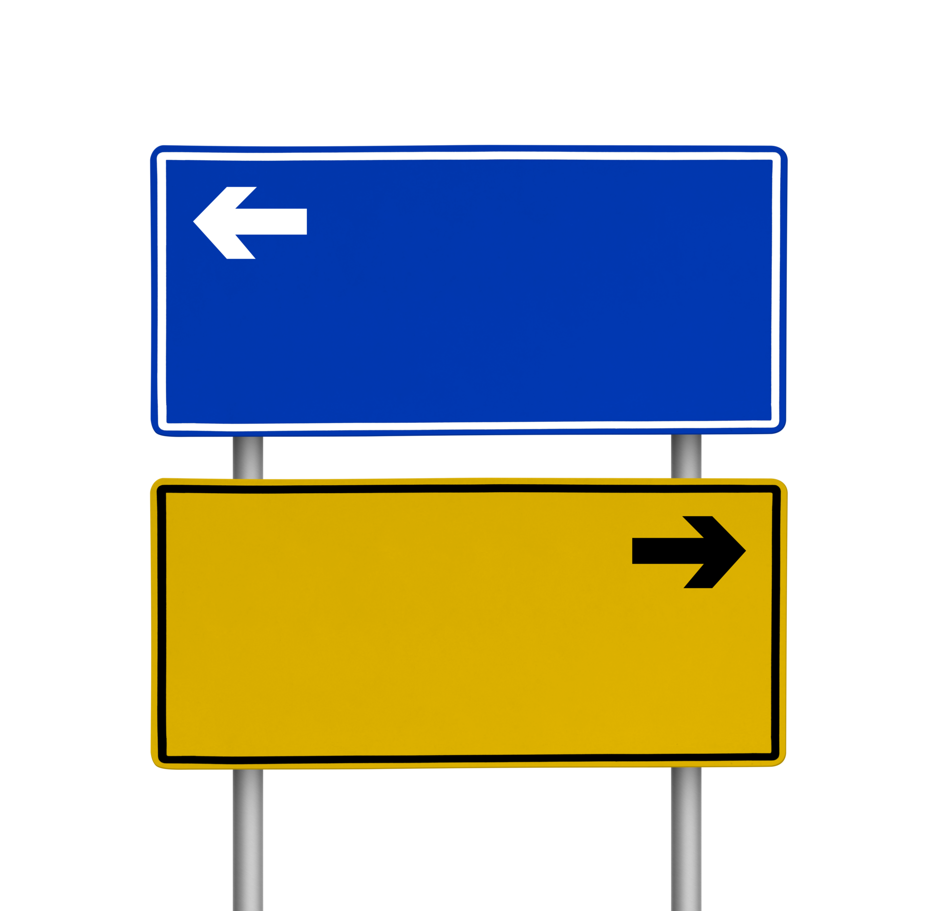 Blank road sign or traffic sign. transparent background 27778628 PNG