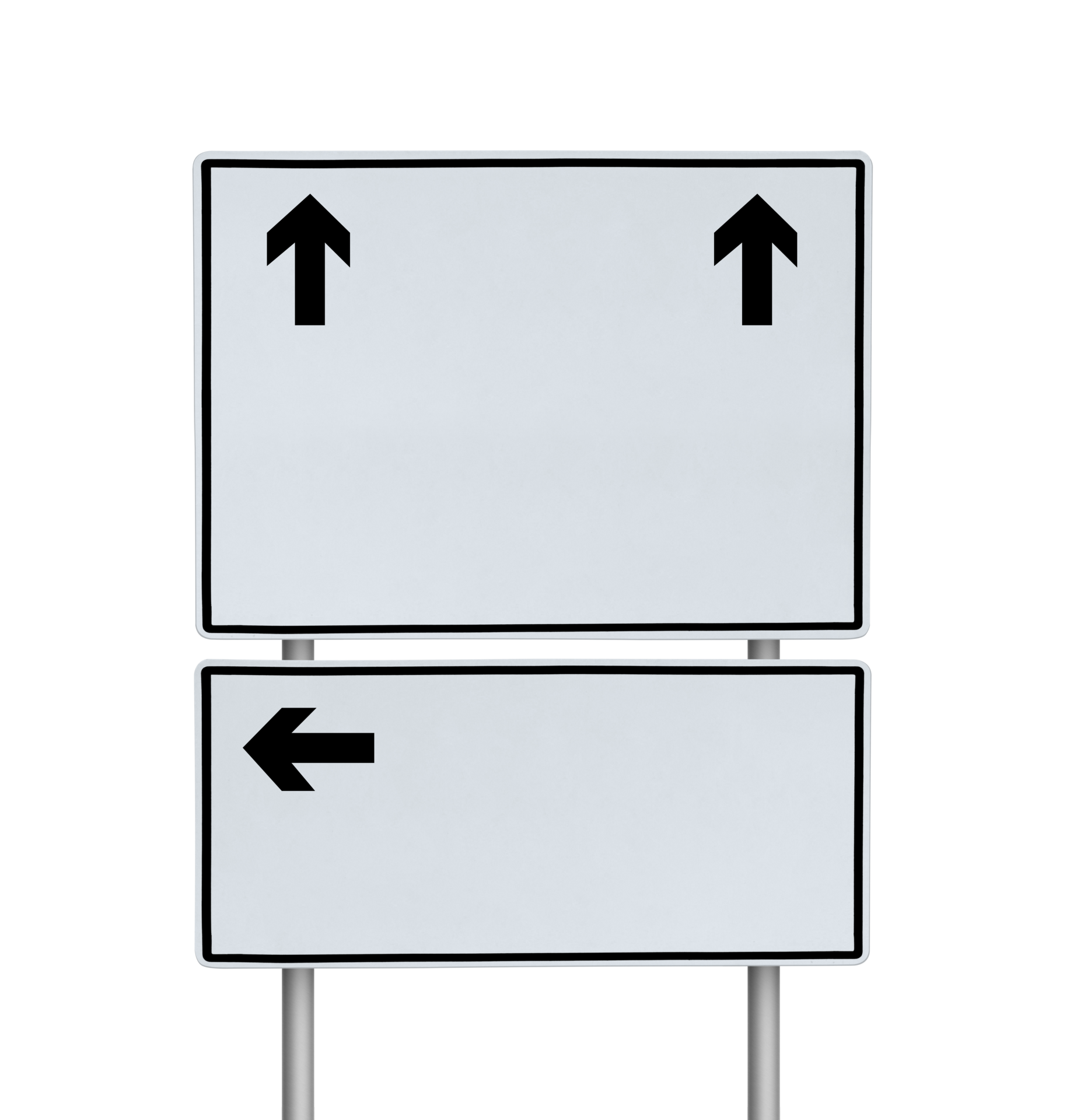 Blank road sign or traffic sign. transparent background 27778635 PNG