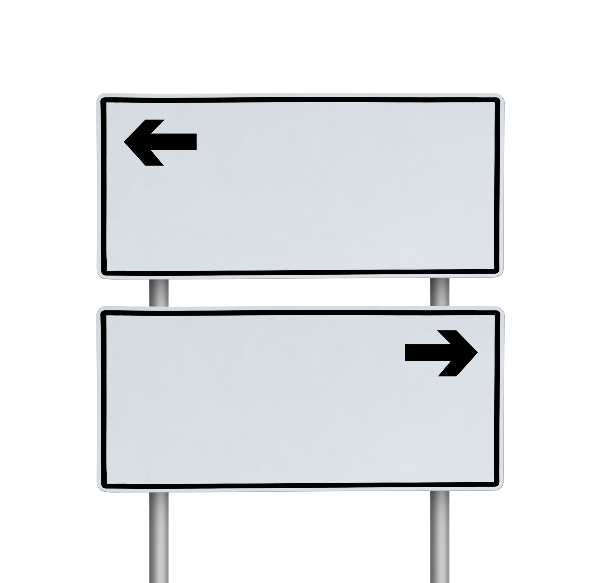 Blank road sign or traffic sign. transparent background 27778640 PNG