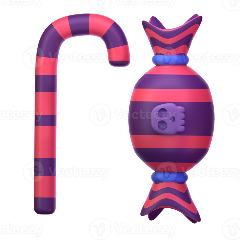 3D Isolated Cute Halloween Illustration 27784641 PNG