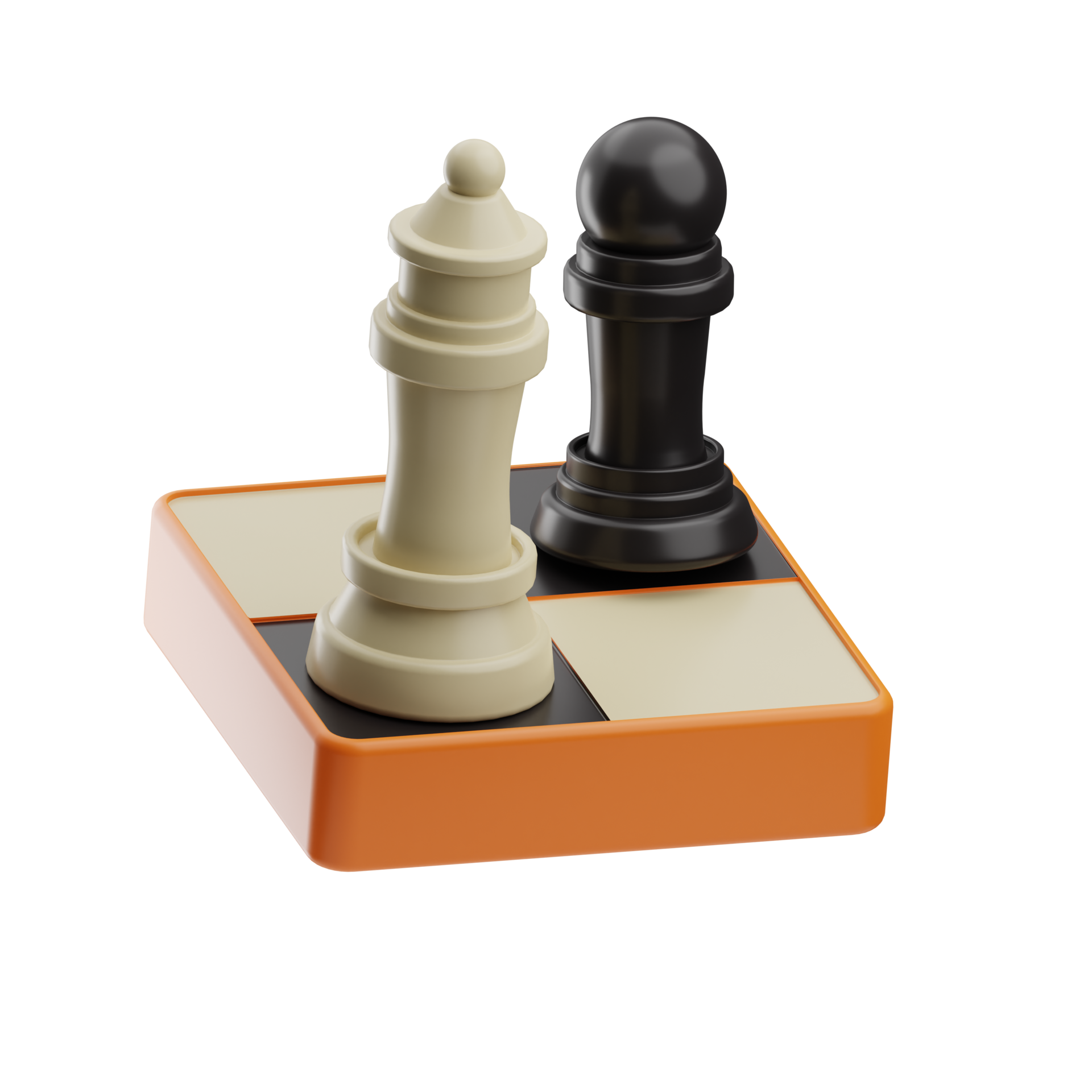 Chess Object Checker Board Illustration 3d 27785781 Png