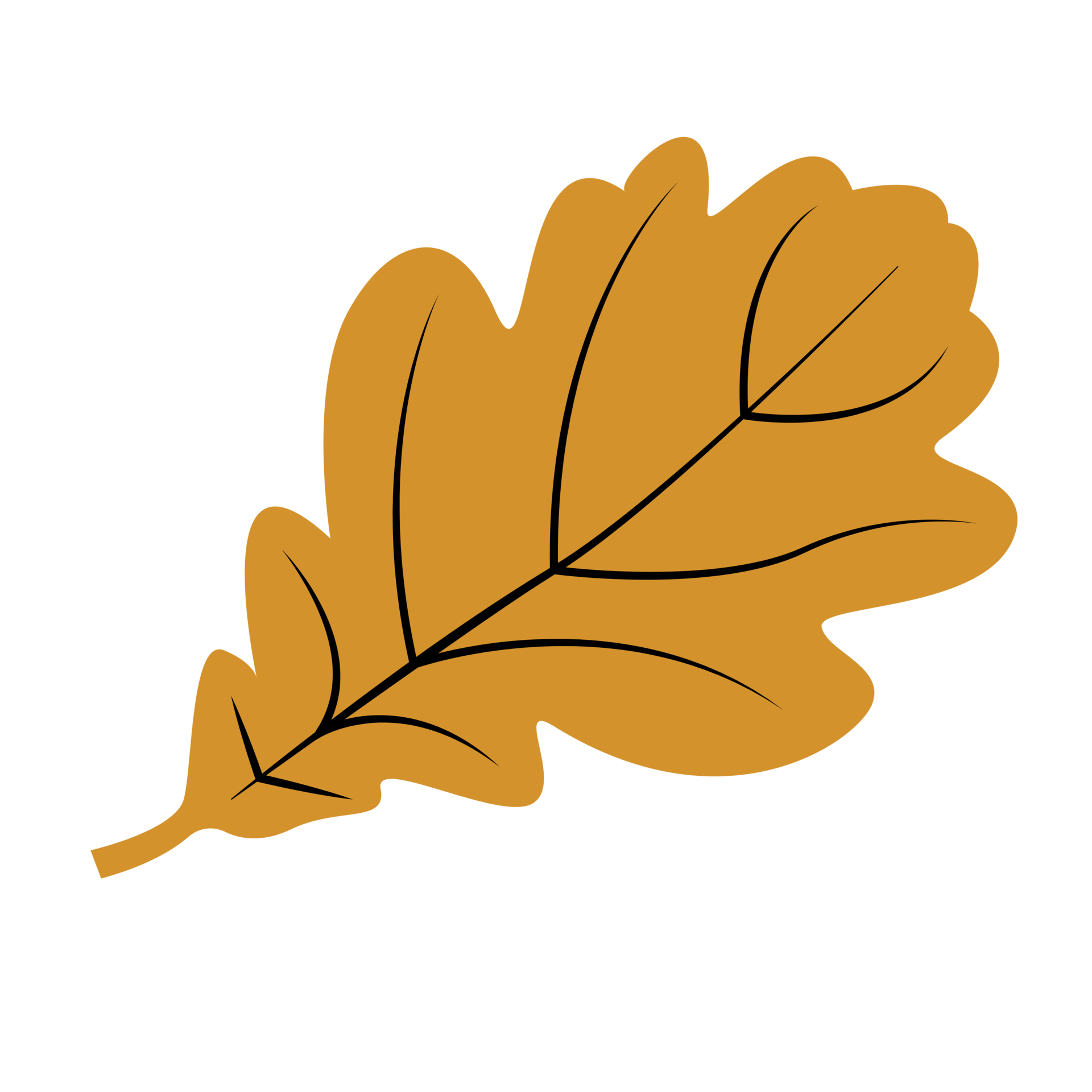 Autumn Oak Leaf Clip Art