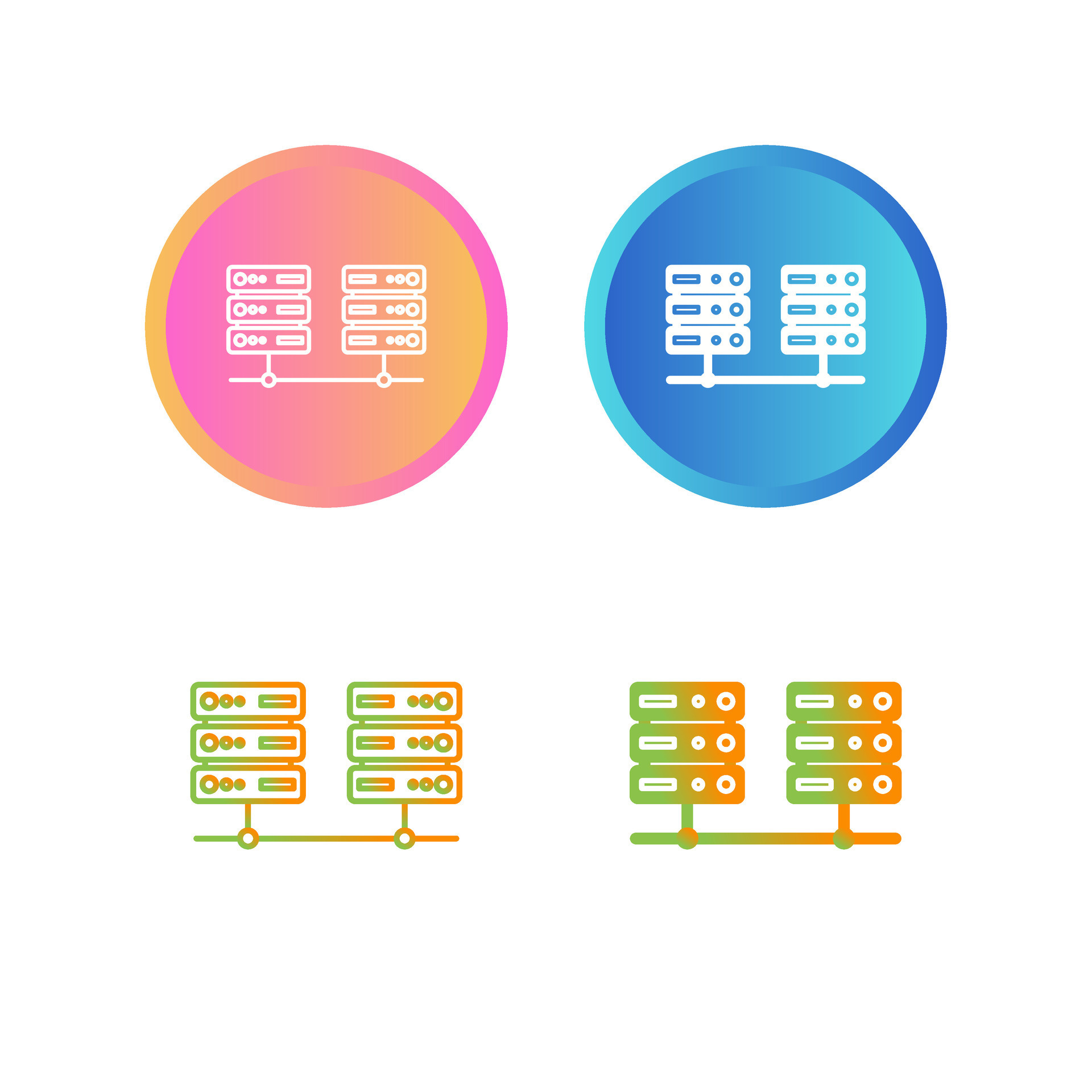 Server Vector Icon 27802665 Vector Art at Vecteezy