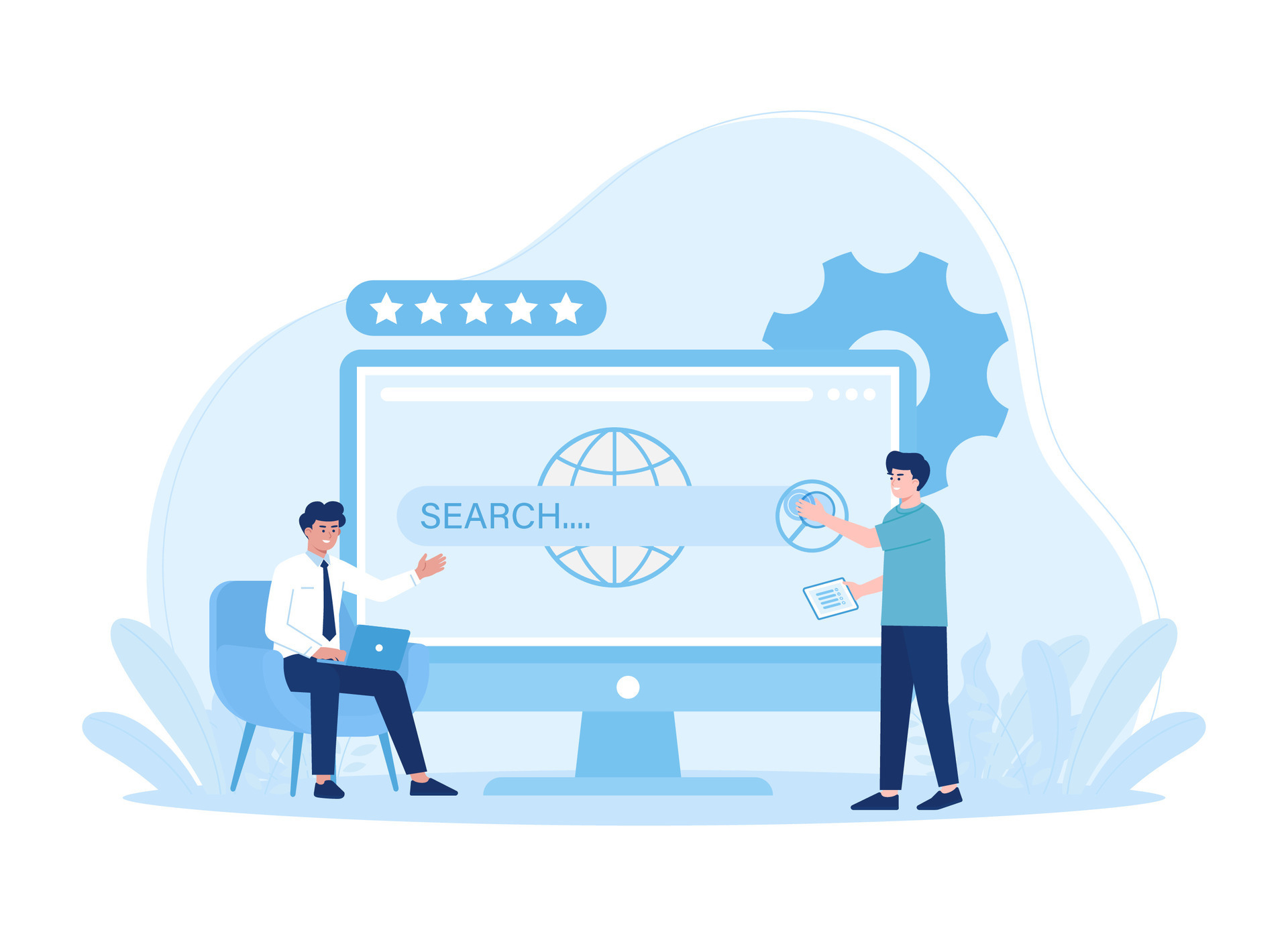 people are searching the internet concept flat illustration 27812788 ... people are searching the internet concept flat illustration 27812788 ...