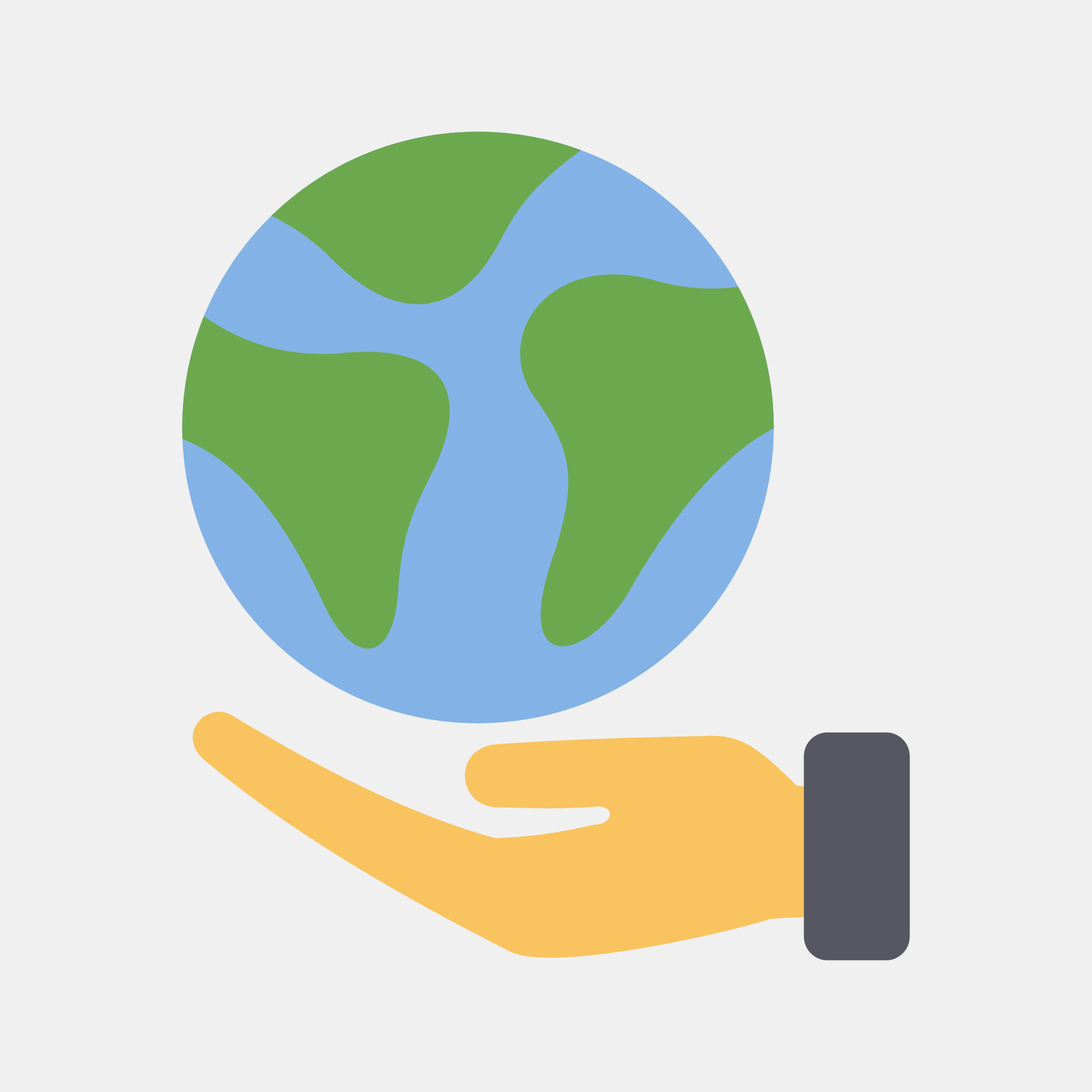 Icon save the earth. Ecology and environment elements. Icons in flat ...