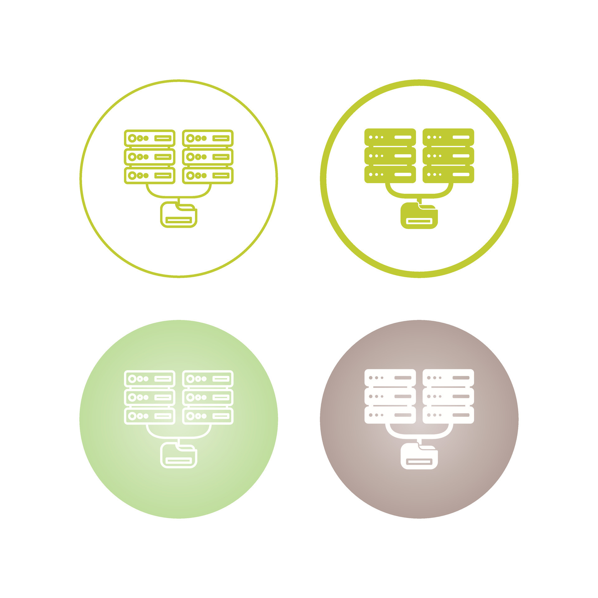 Database Vector Icon 27823995 Vector Art at Vecteezy