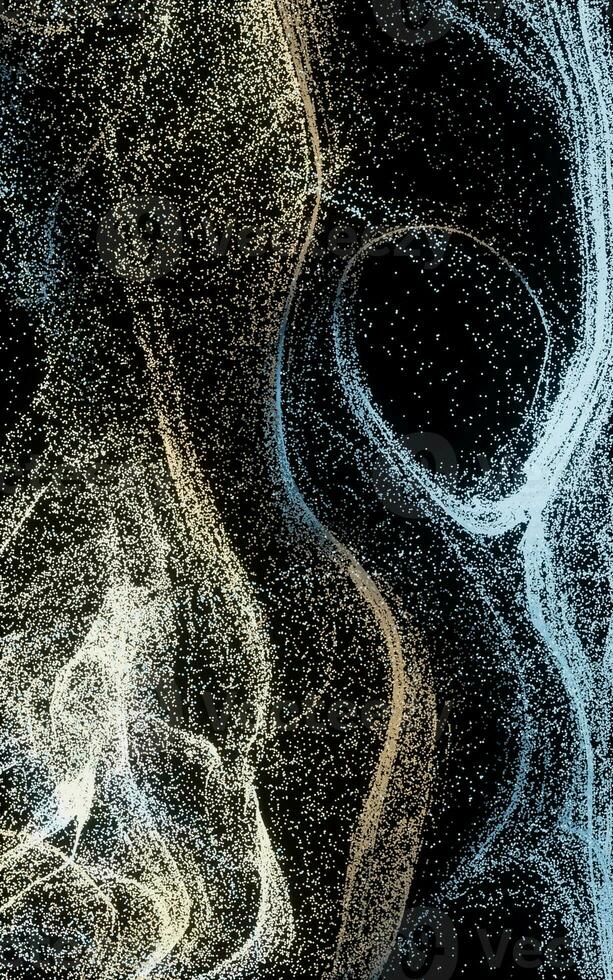 Flowing particles, wave pattern background, 3d rendering. 27825793 Stock Photo at Vecteezy