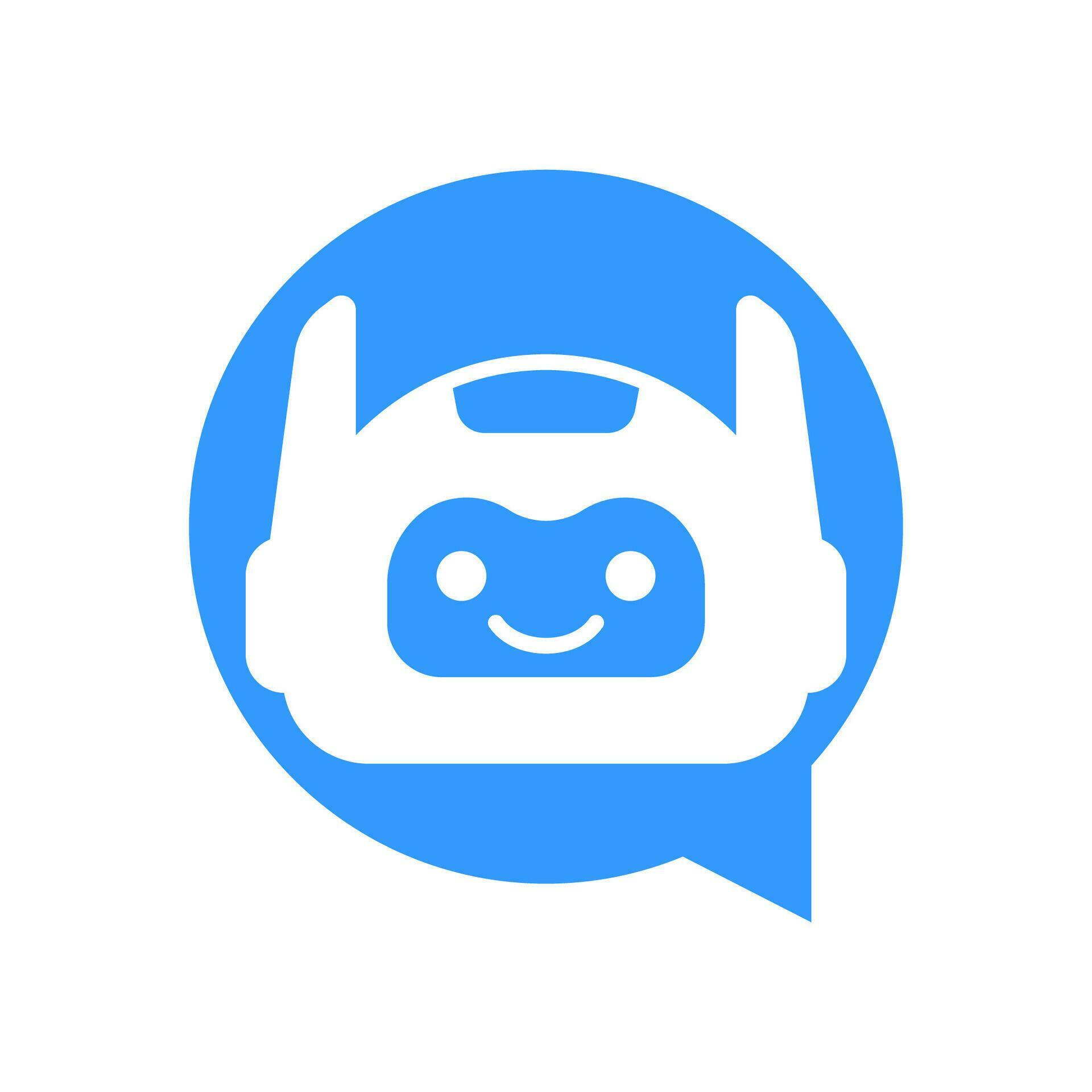 Robot Chat Bot Vector Design. Robotic Assistant icon isolated on bubble speech sign 27826649 ...