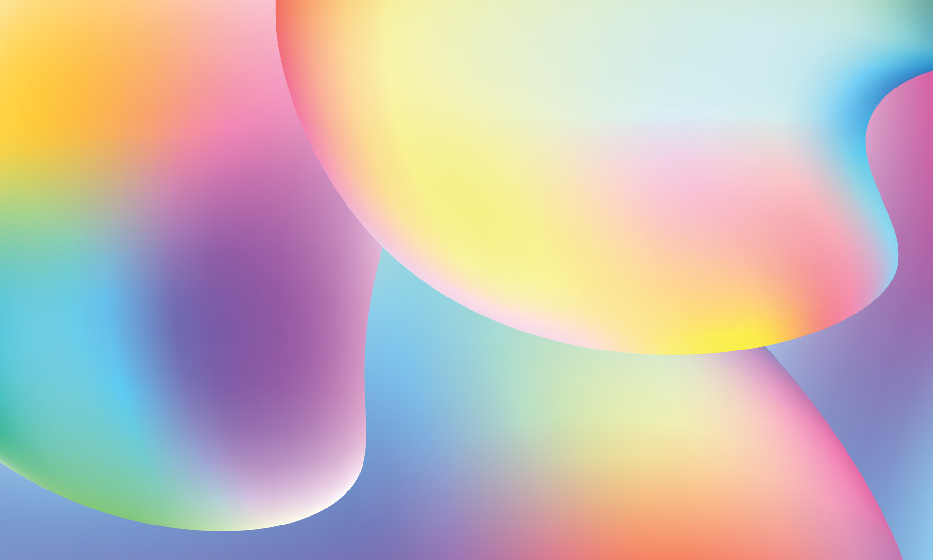 digital liquid bubble colorful gradient background with soft pastel ...