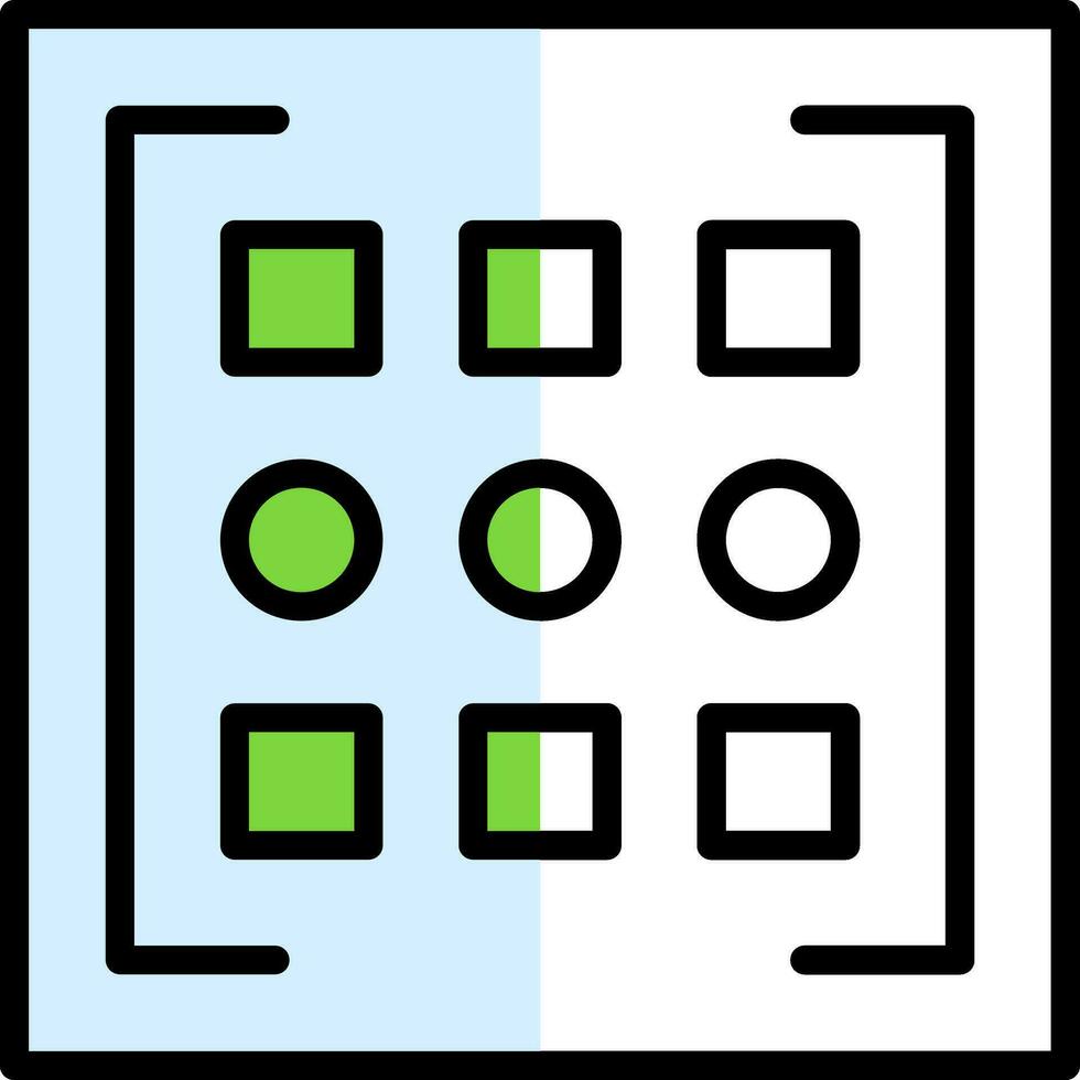 matriz vector icono diseño 27832711 Vector en Vecteezy