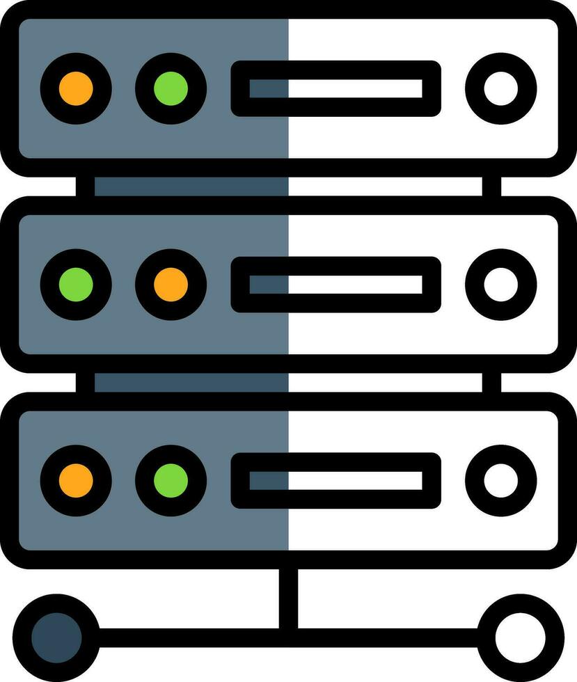 Server Vector Icon Design 27832740 Vector Art at Vecteezy