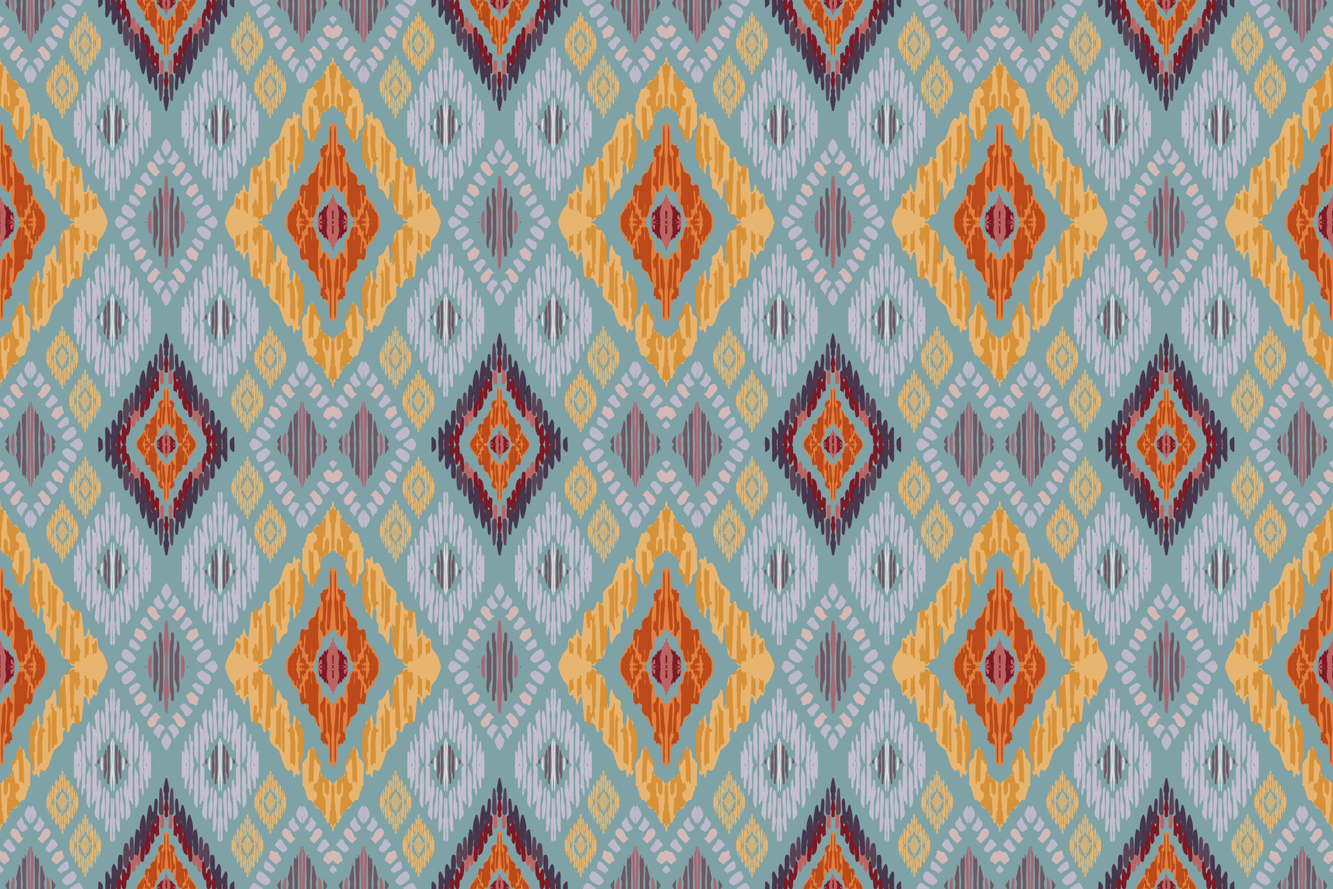 Ikat paisley embroidery on gray background.geometric ethnic oriental ...