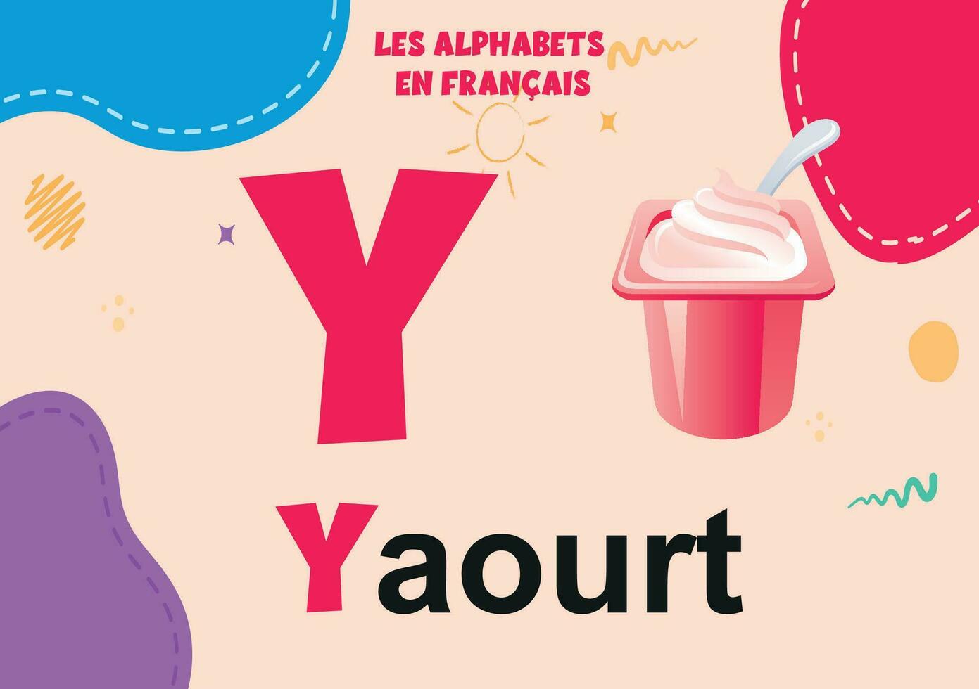 French Alphabet y letter preschool 27840081 Vector Art at Vecteezy