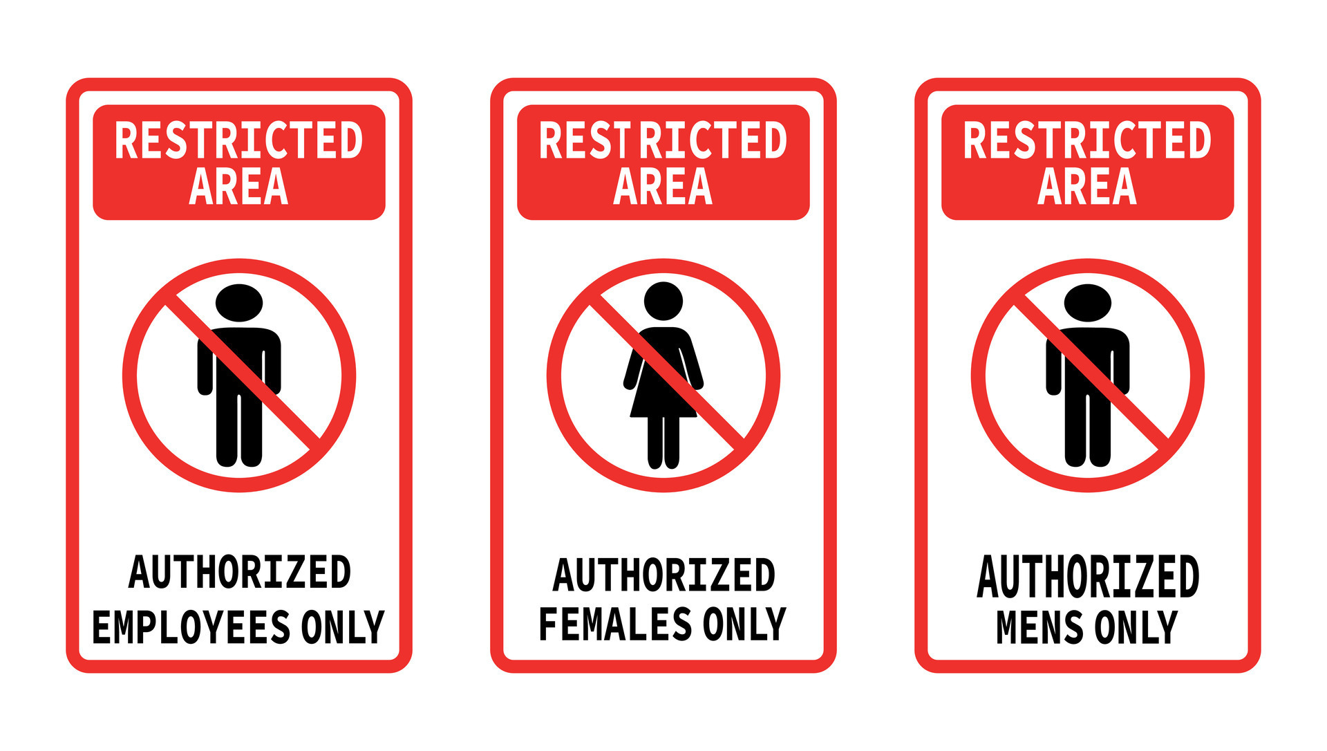 Warning authorized personnel sign. Restricted area. authorized ... Warning authorized personnel sign. Restricted area. authorized ...