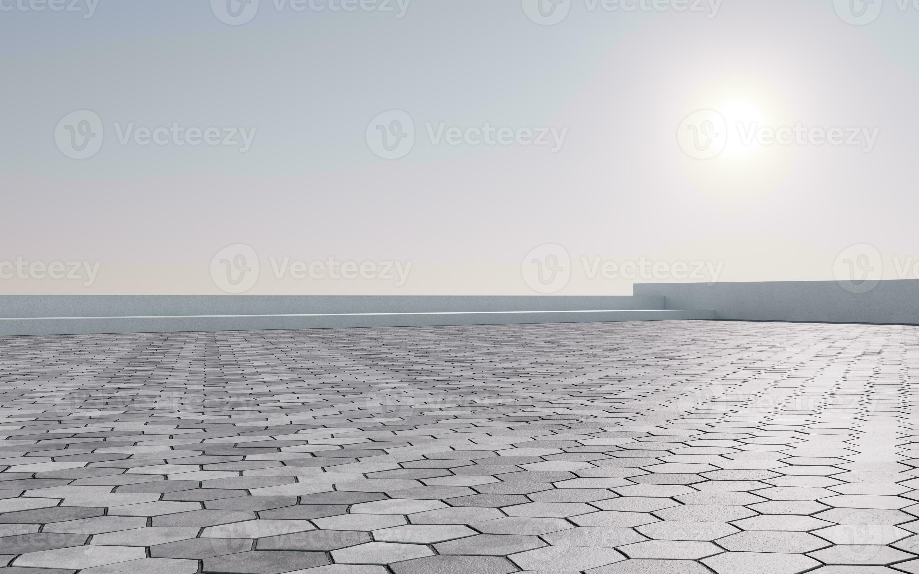 Empty outdoor ground background, 3d rendering. 27842328 Stock Photo at Vecteezy