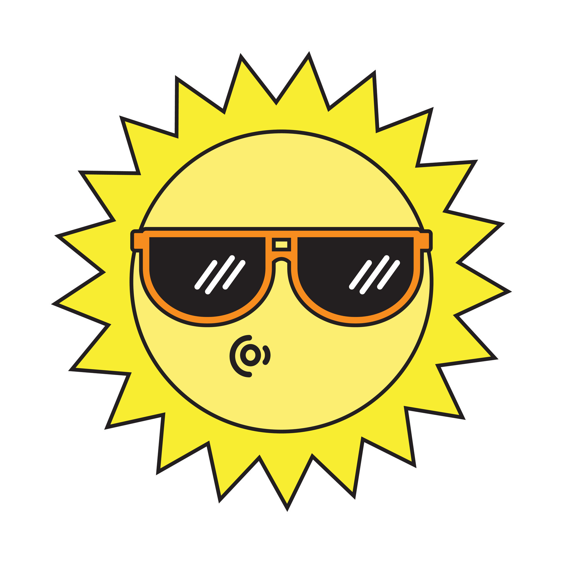 Cute Happy Smiling Sun Vector 27844357 Vector Art At Vecteezy