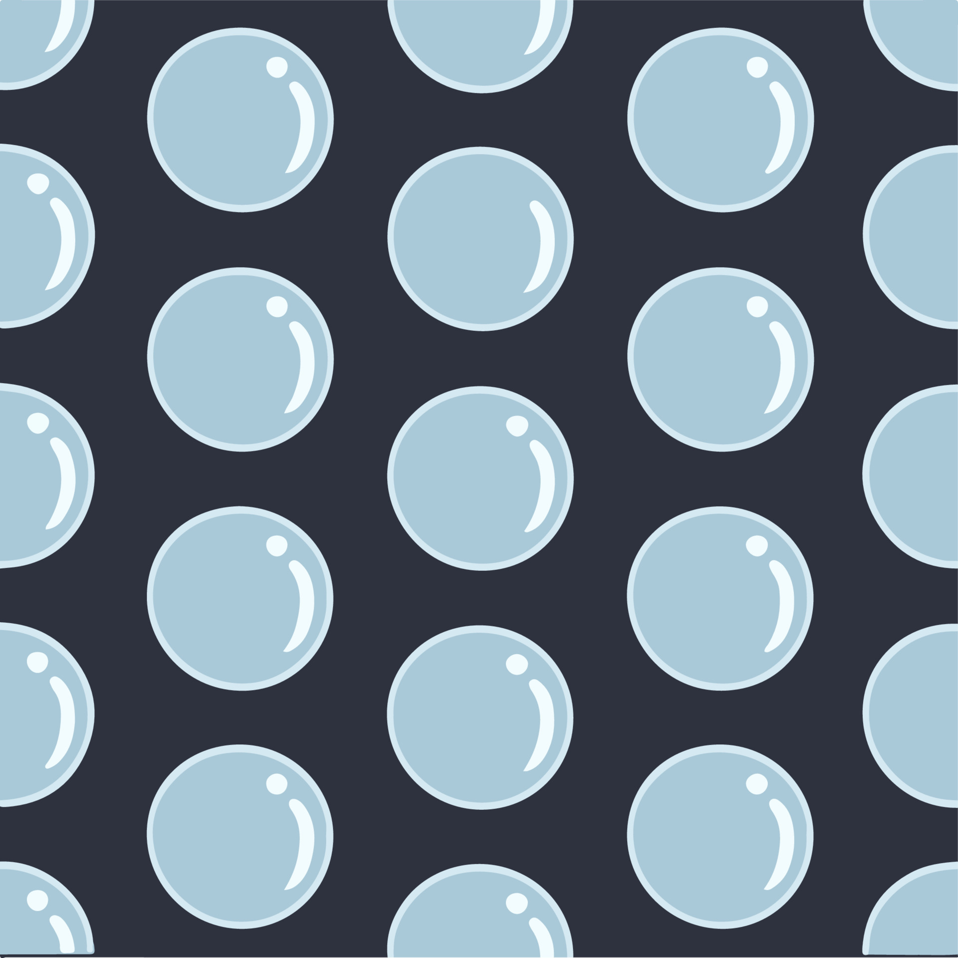 Bubble Pattern Background. Social Media Post. Vector Illustration ...