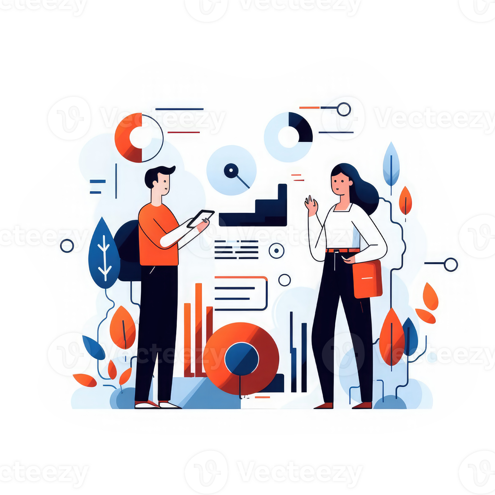 business team prepare data analytics . AI Generated 27853595 PNG business team prepare data analytics . AI Generated 27853595 PNG