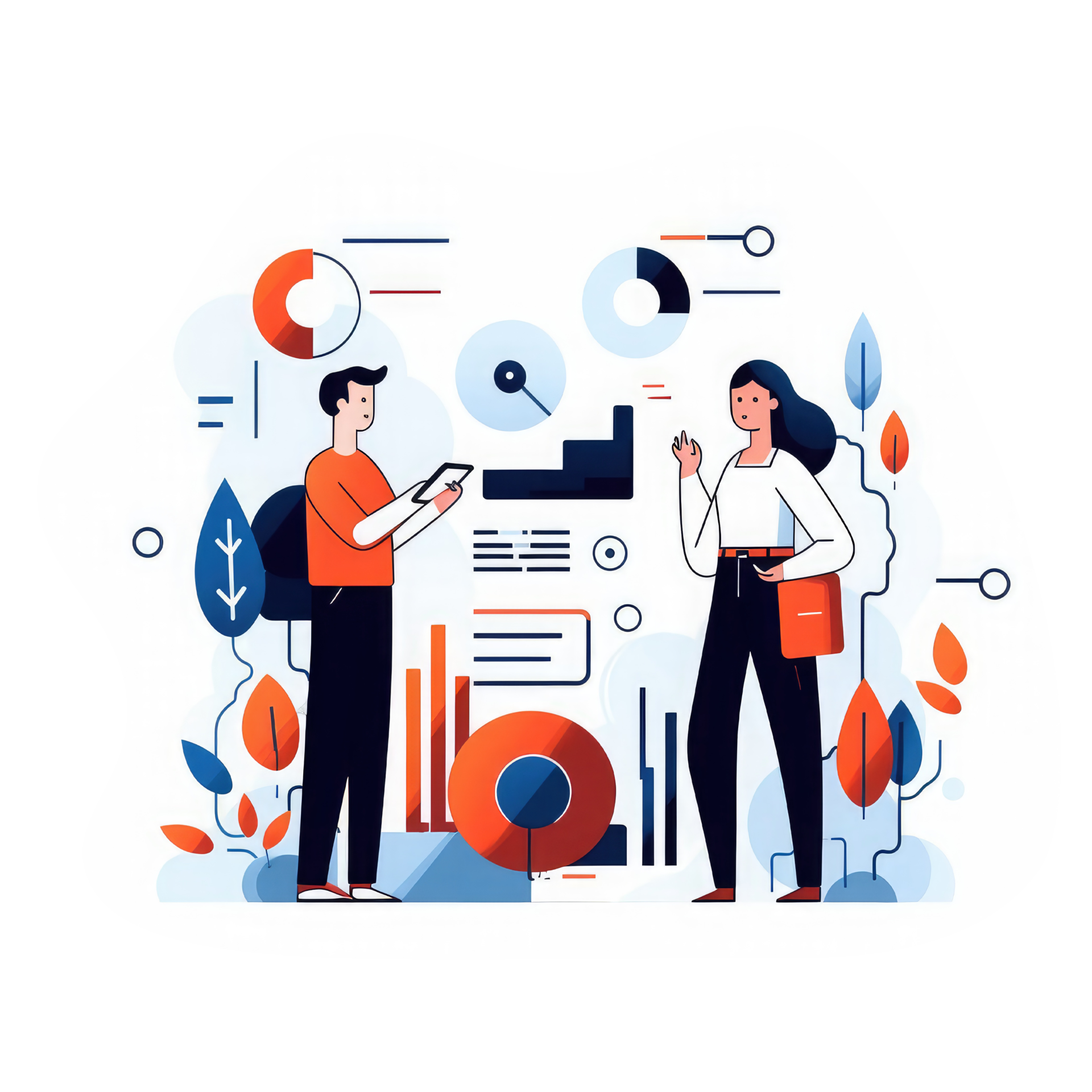 business team prepare data analytics . AI Generated 27853595 PNG business team prepare data analytics . AI Generated 27853595 PNG
