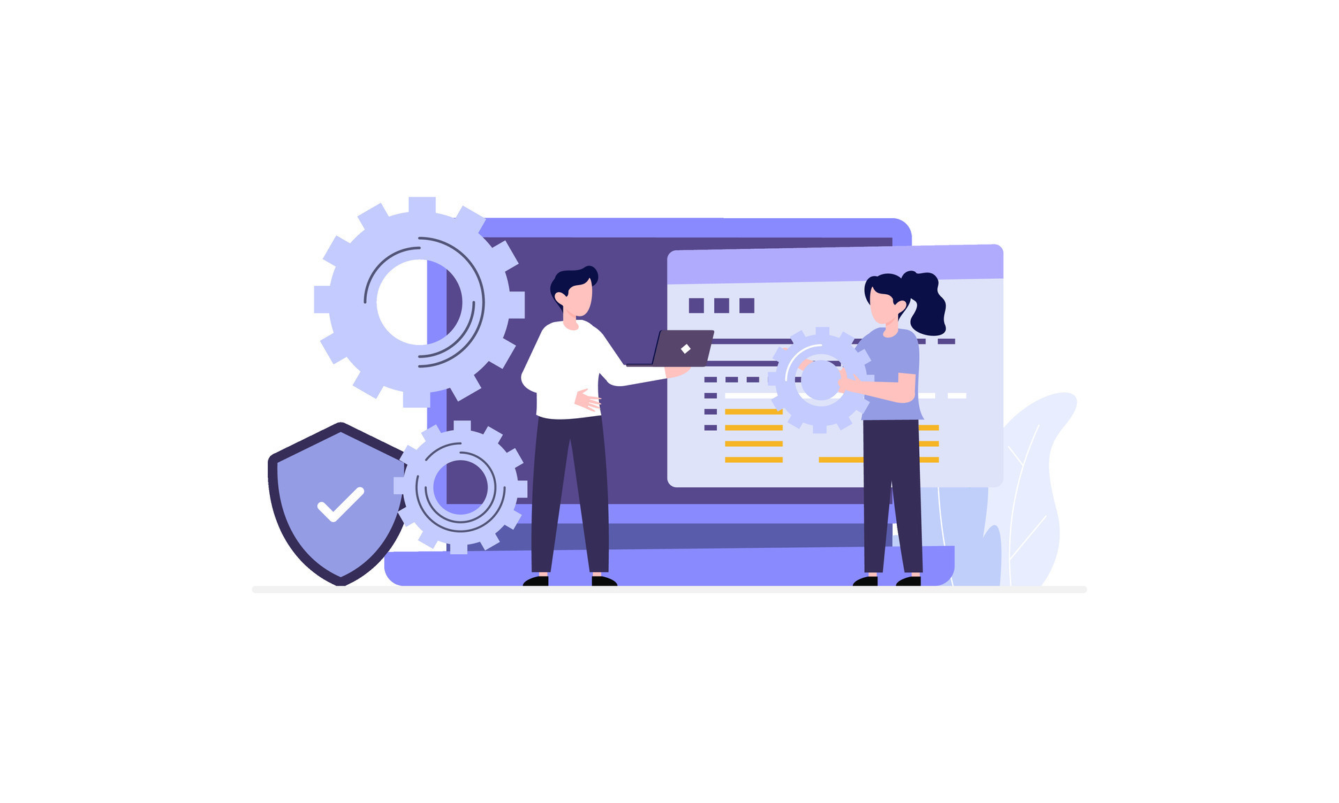 Development concept software development process website interface design improvement ...