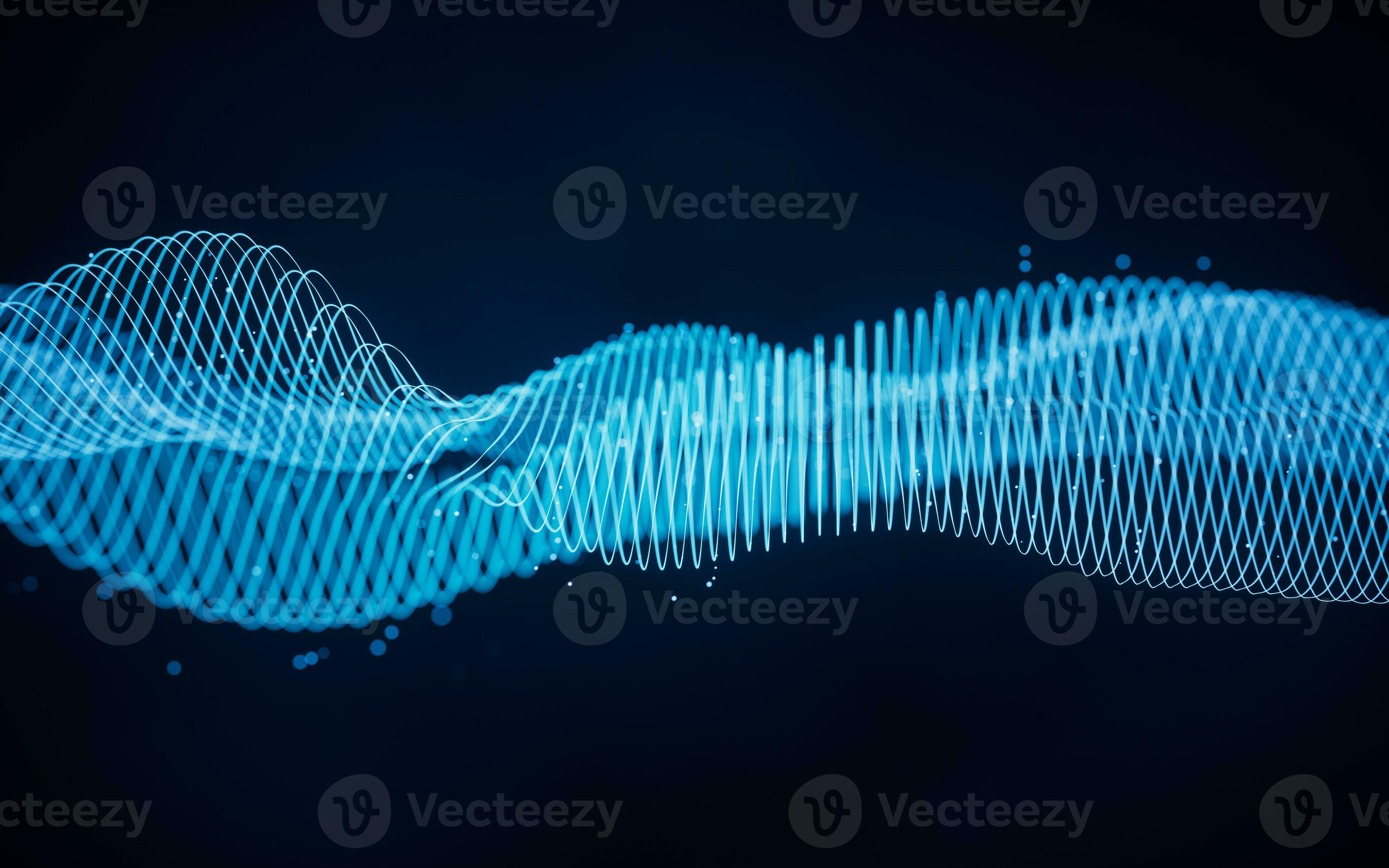 Flowing wave lines, curve pattern, 3d rendering. 27862378 Stock Photo ...