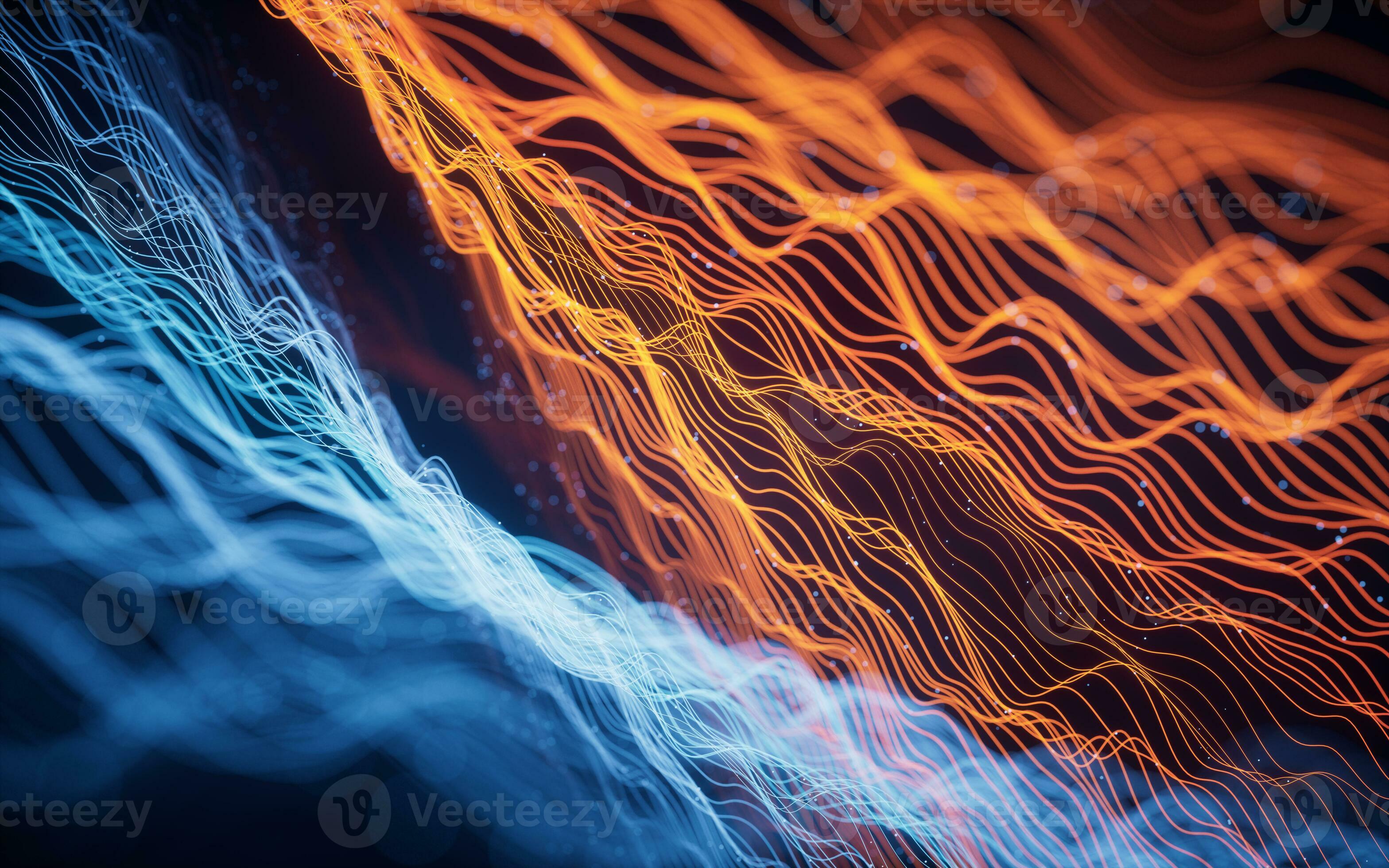 Flowing wave lines, curve pattern, 3d rendering. 27862398 Stock Photo at Vecteezy