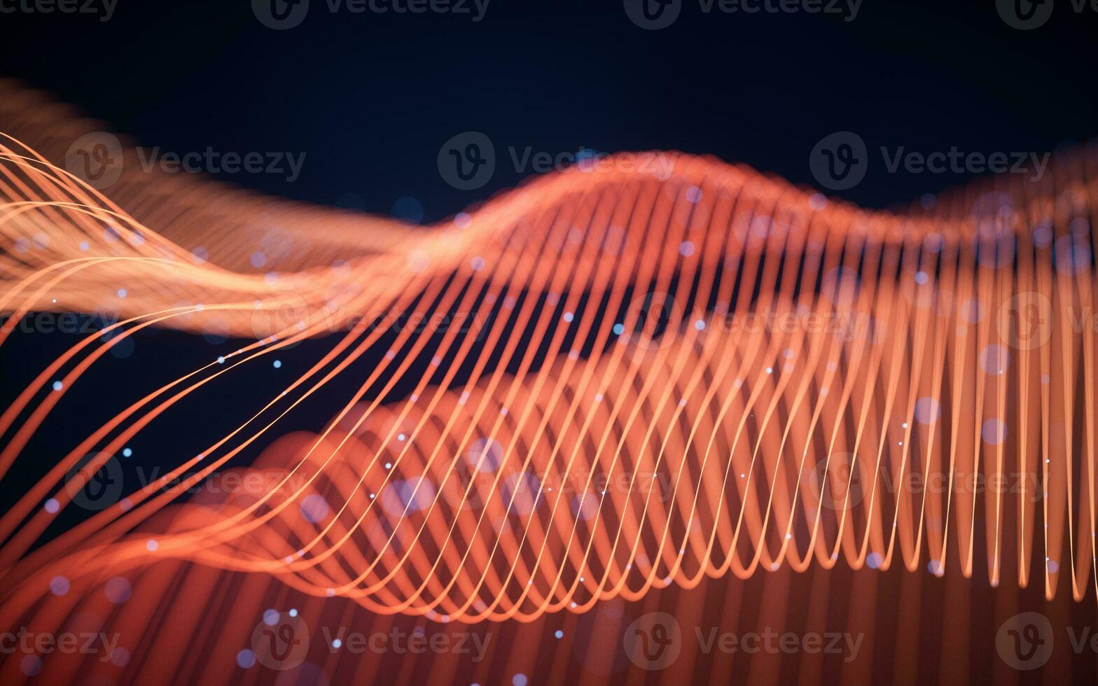Flowing wave lines, curve pattern, 3d rendering. 27862401 Stock Photo ...