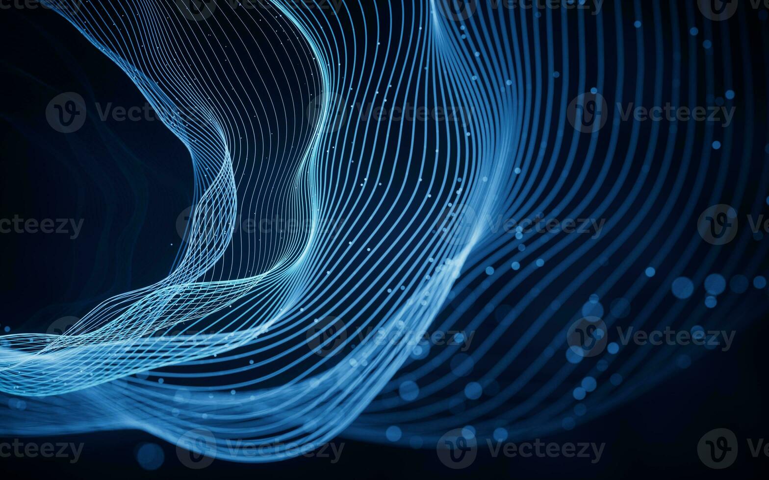 Flowing wave lines, curve pattern, 3d rendering. 27862403 Stock Photo ...