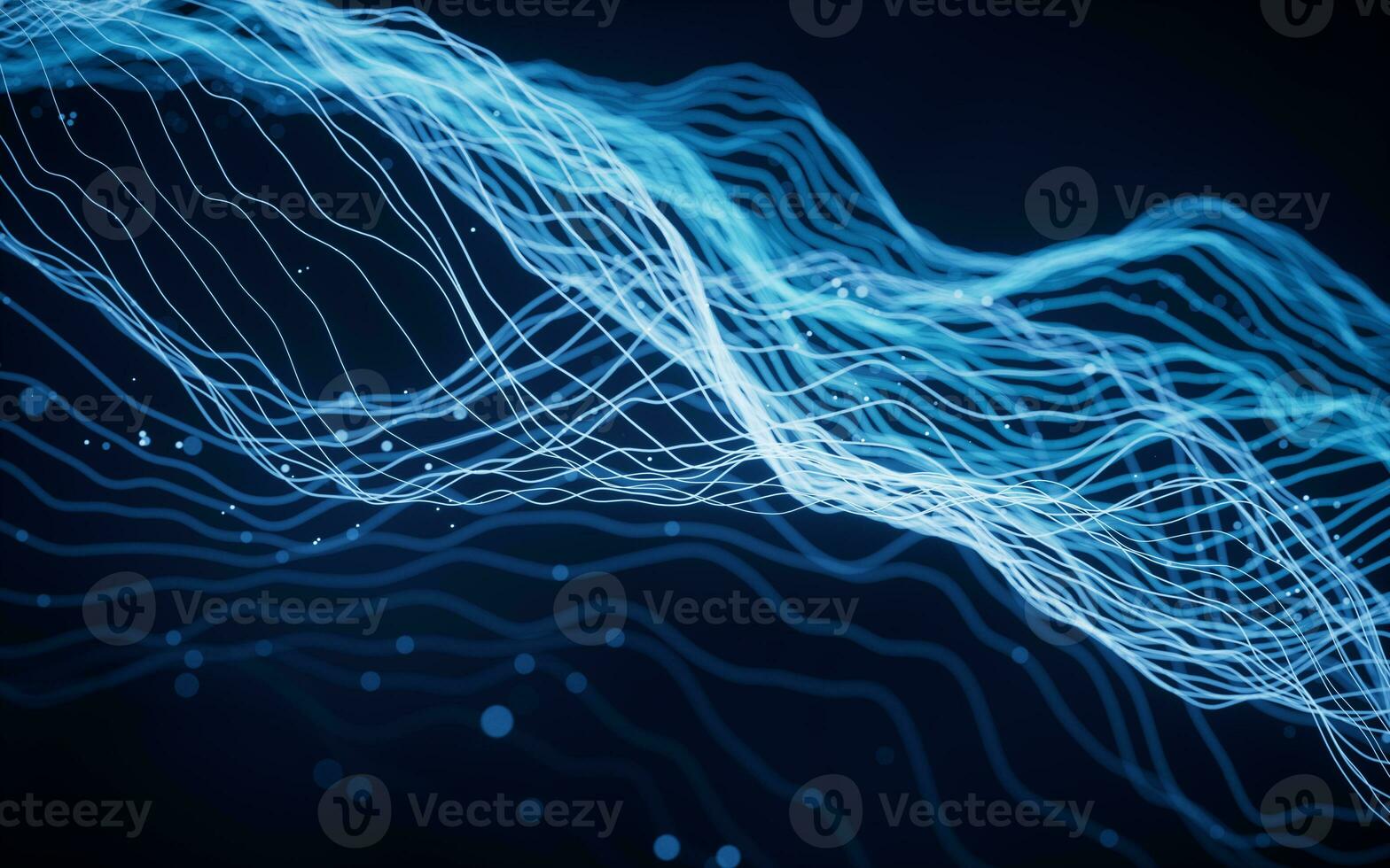 Flowing wave lines, curve pattern, 3d rendering. 27862416 Stock Photo ...