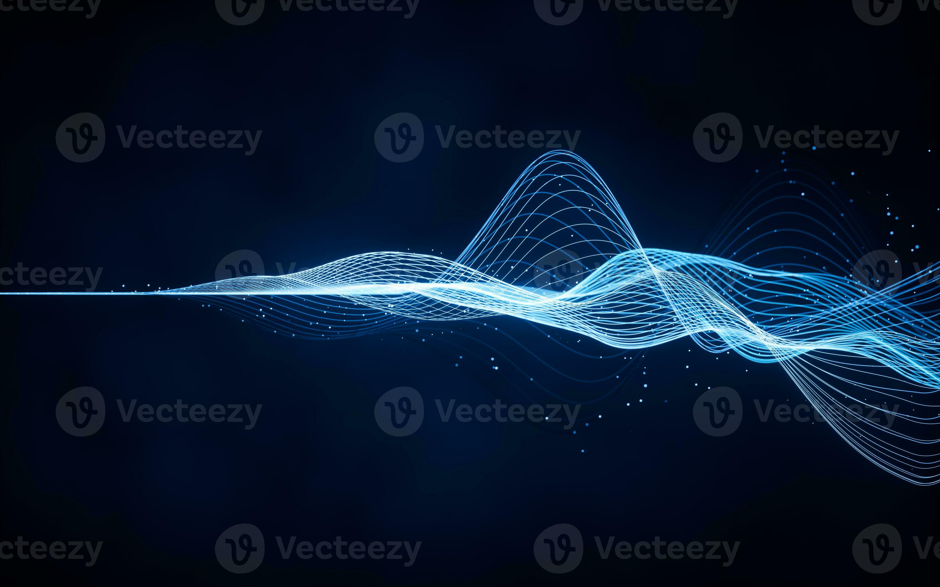 Flowing wave lines, curve pattern, 3d rendering. 27862417 Stock Photo ...