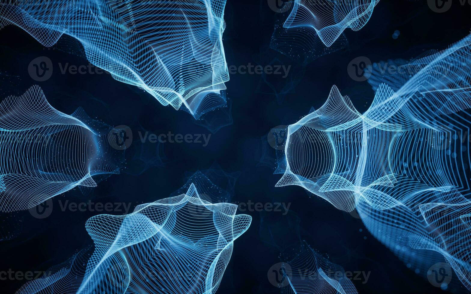 Flowing wave lines, curve pattern, 3d rendering. 27862430 Stock Photo ...