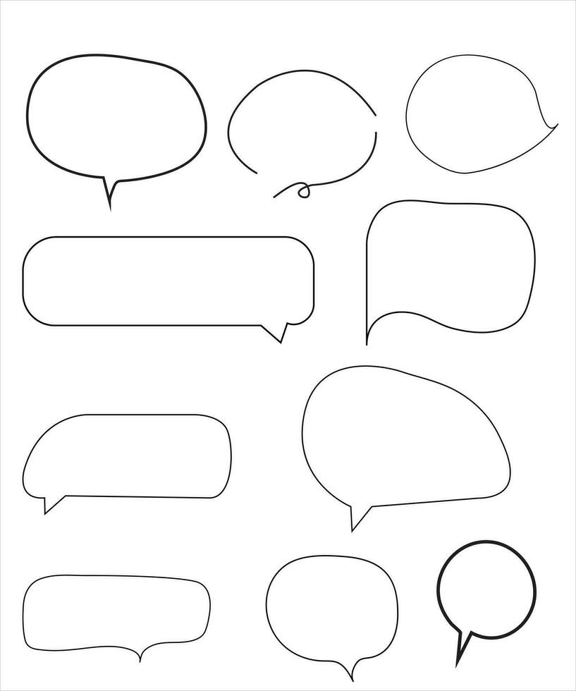 Shapes Speech Bubbles Printable Download Speech, Bubble, Shape.