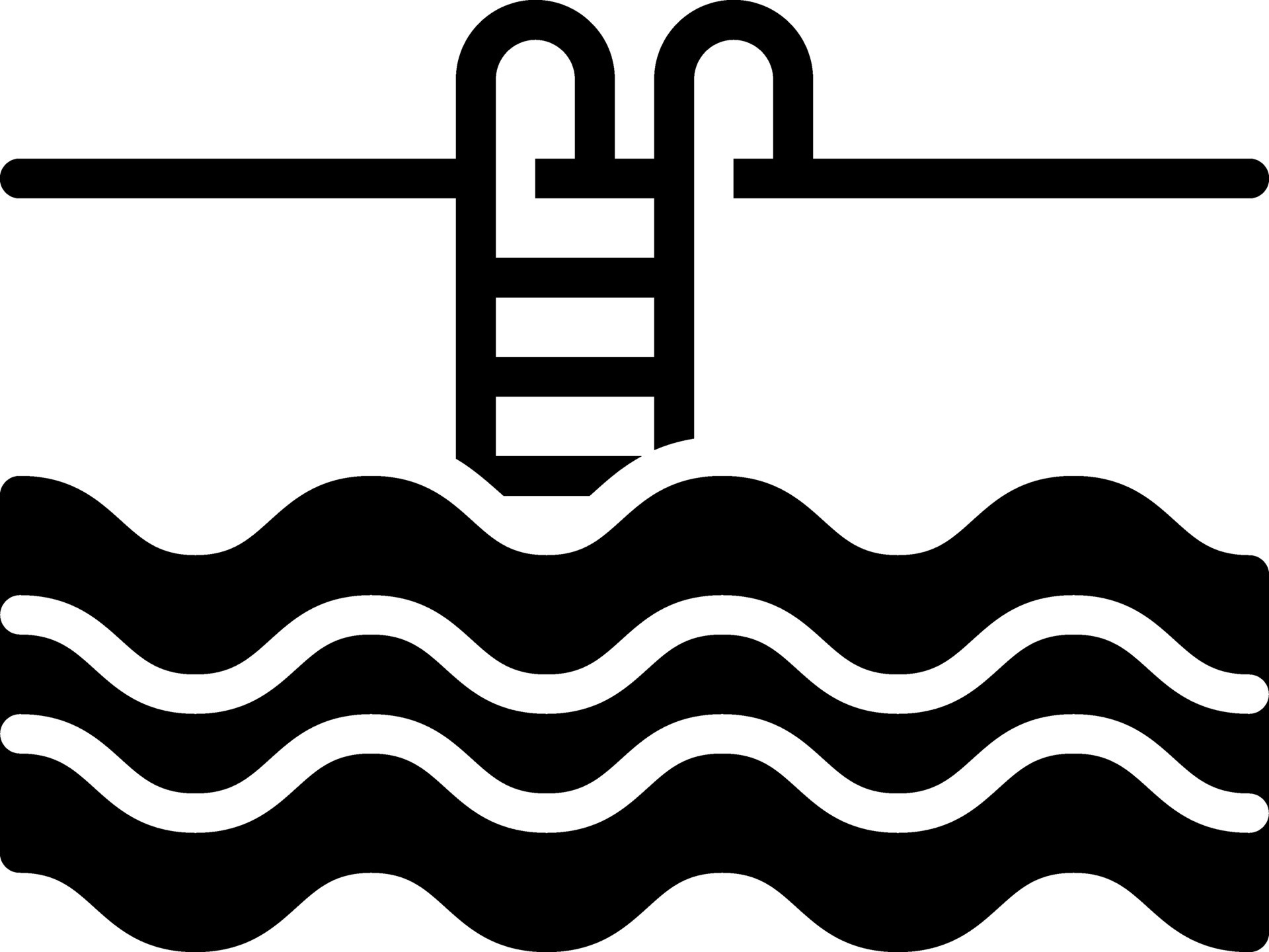 solid icon for pool 27868462 Vector Art at Vecteezy