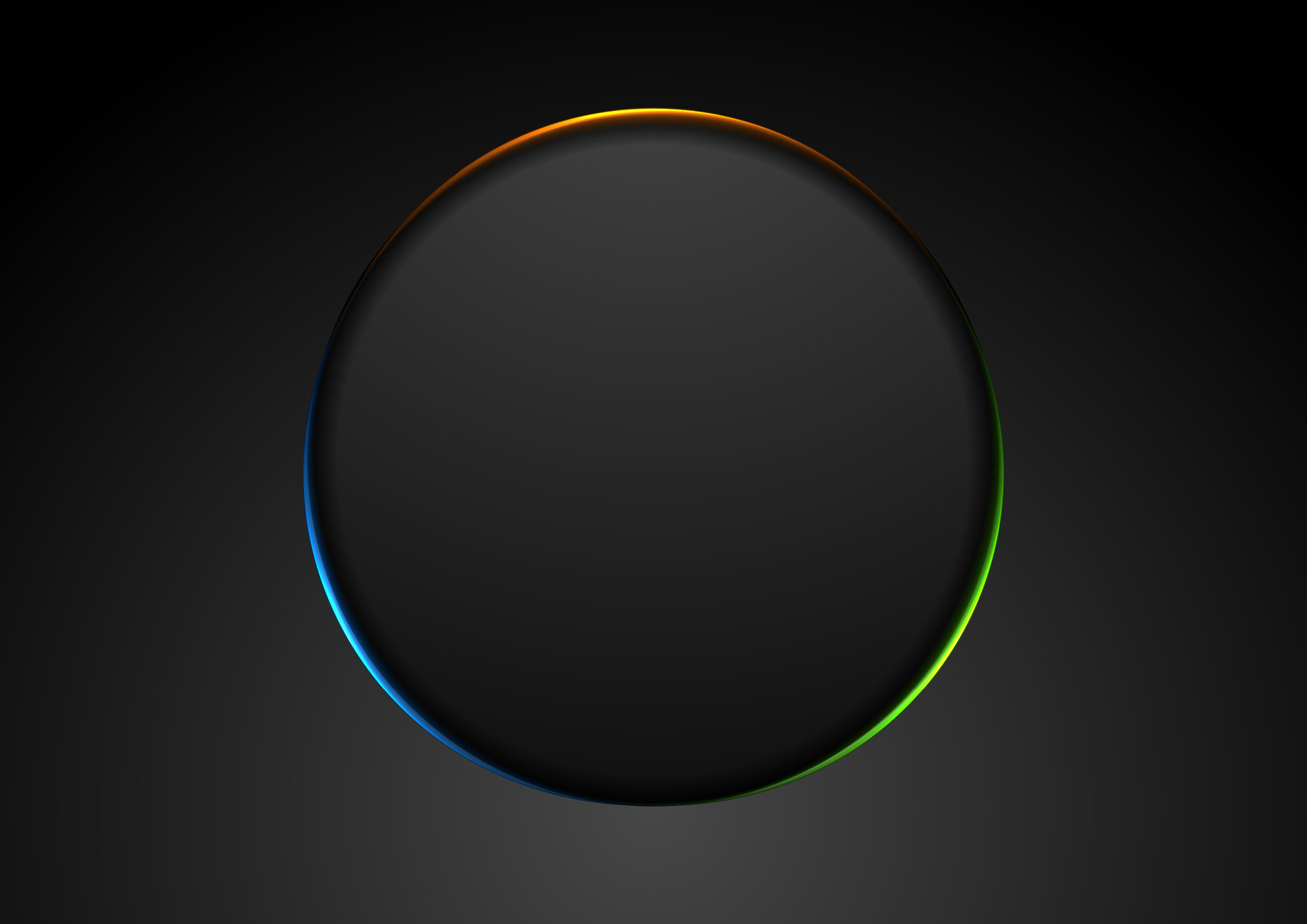 Black abstract circle shape with glowing light tech background 27874457 ...