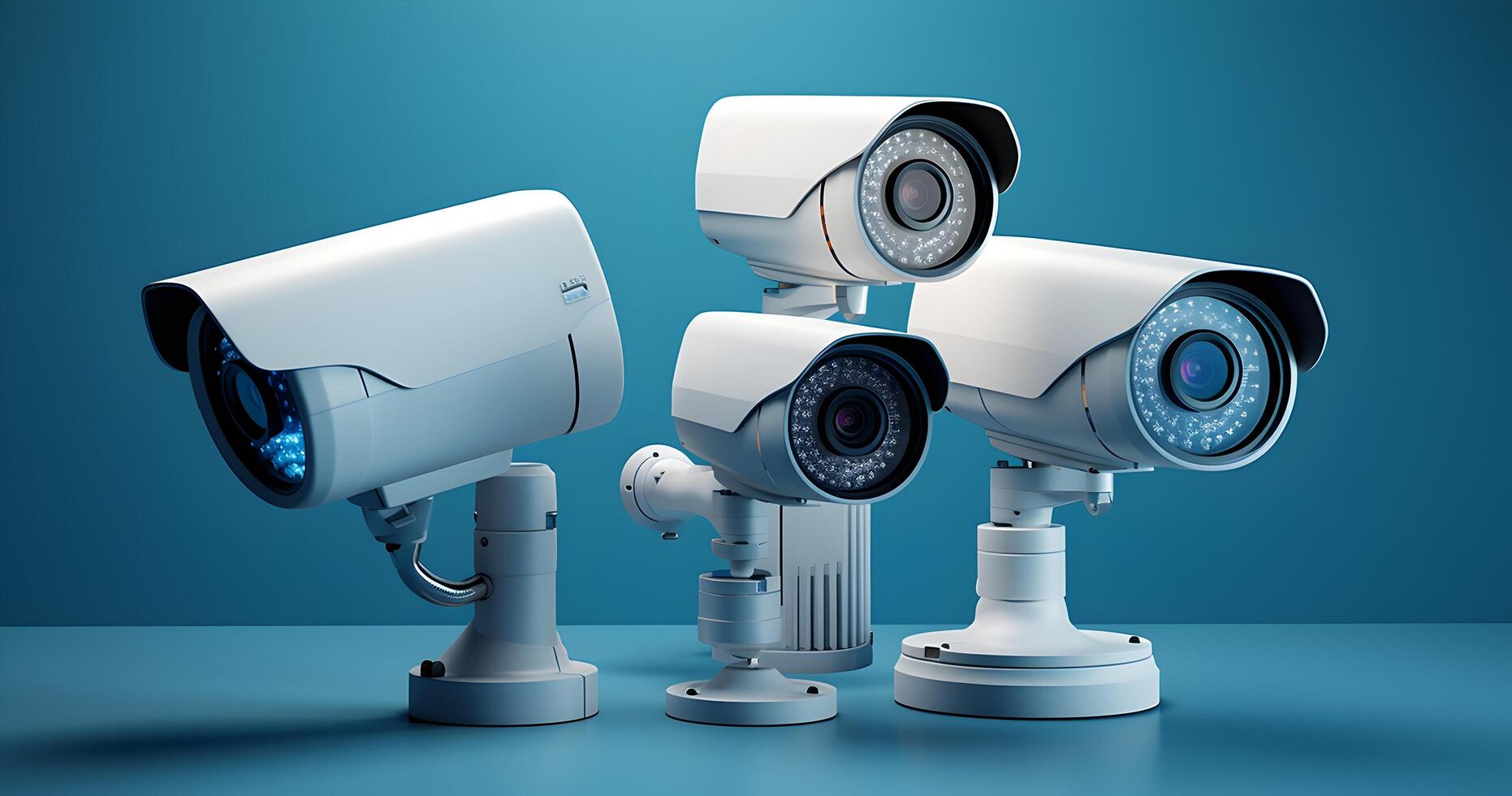 Modern security camera, High-tech surveillance, Wireless video ... Modern security camera, High-tech surveillance, Wireless video ...