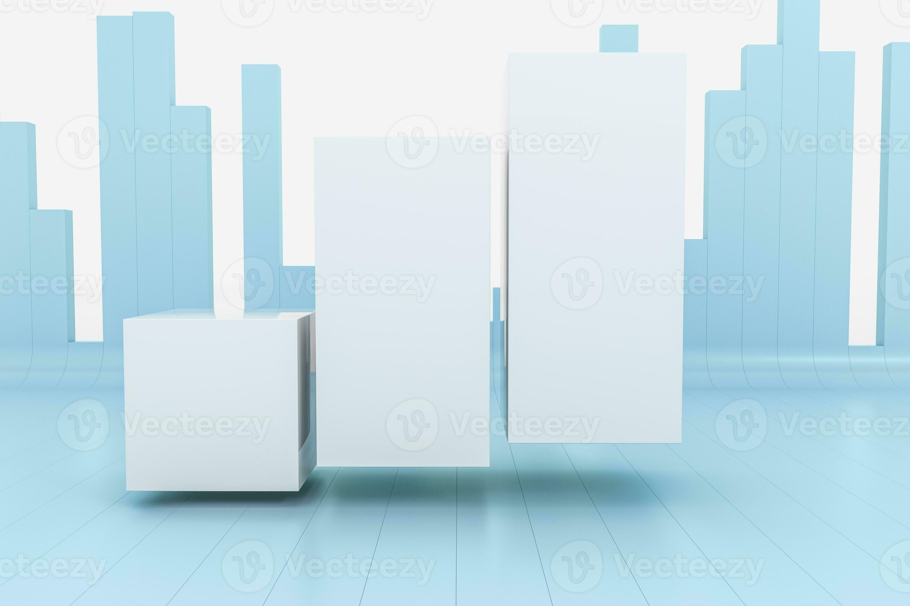 3d rendering, graph chart background, business graph 27878319 Stock ...