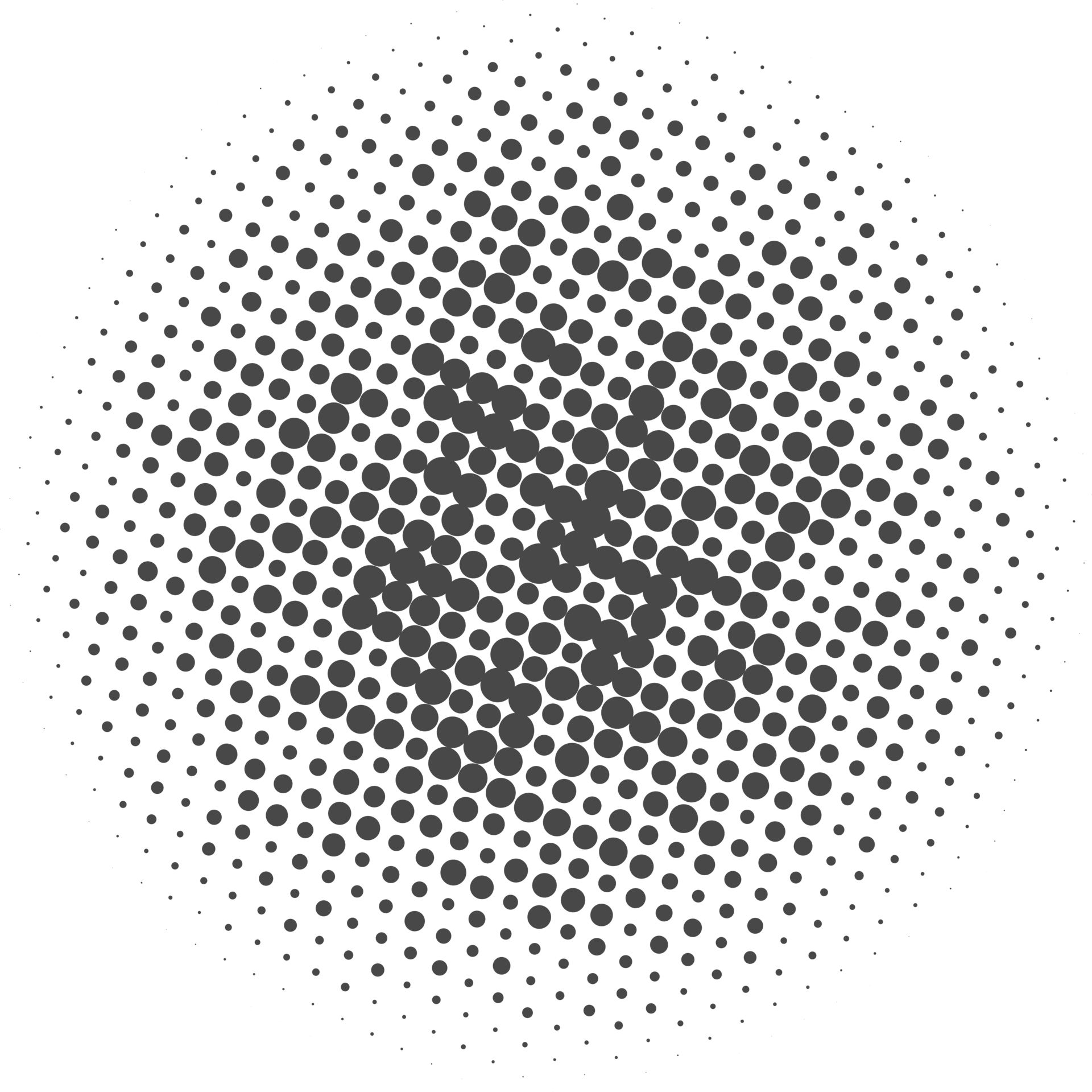 Circle Dots With Halftone Pattern Round Gradient Background Elements With Gradation Points