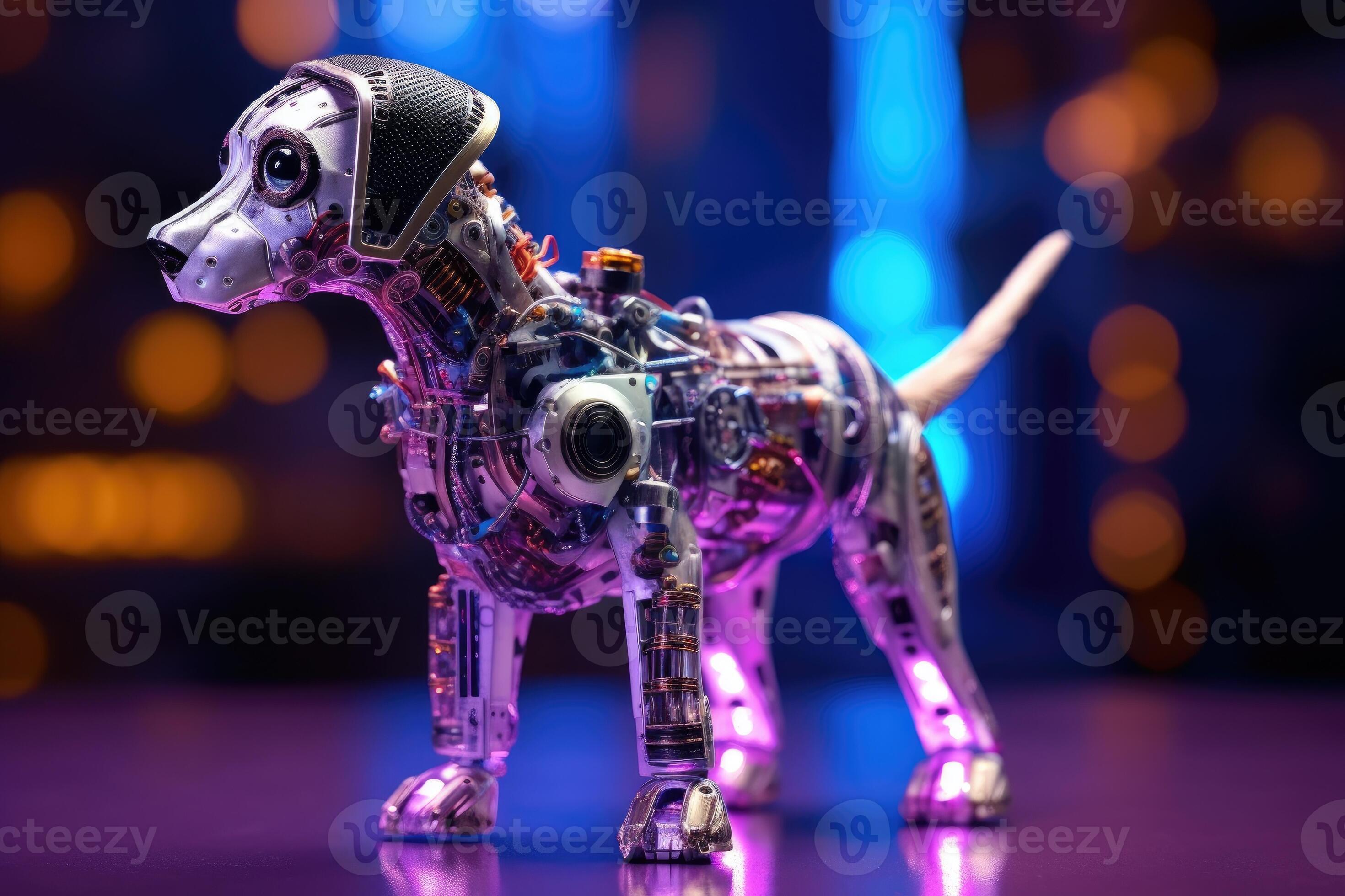 Ai, Robotic dog. Generative Ai 27888867 Stock Photo at Vecteezy