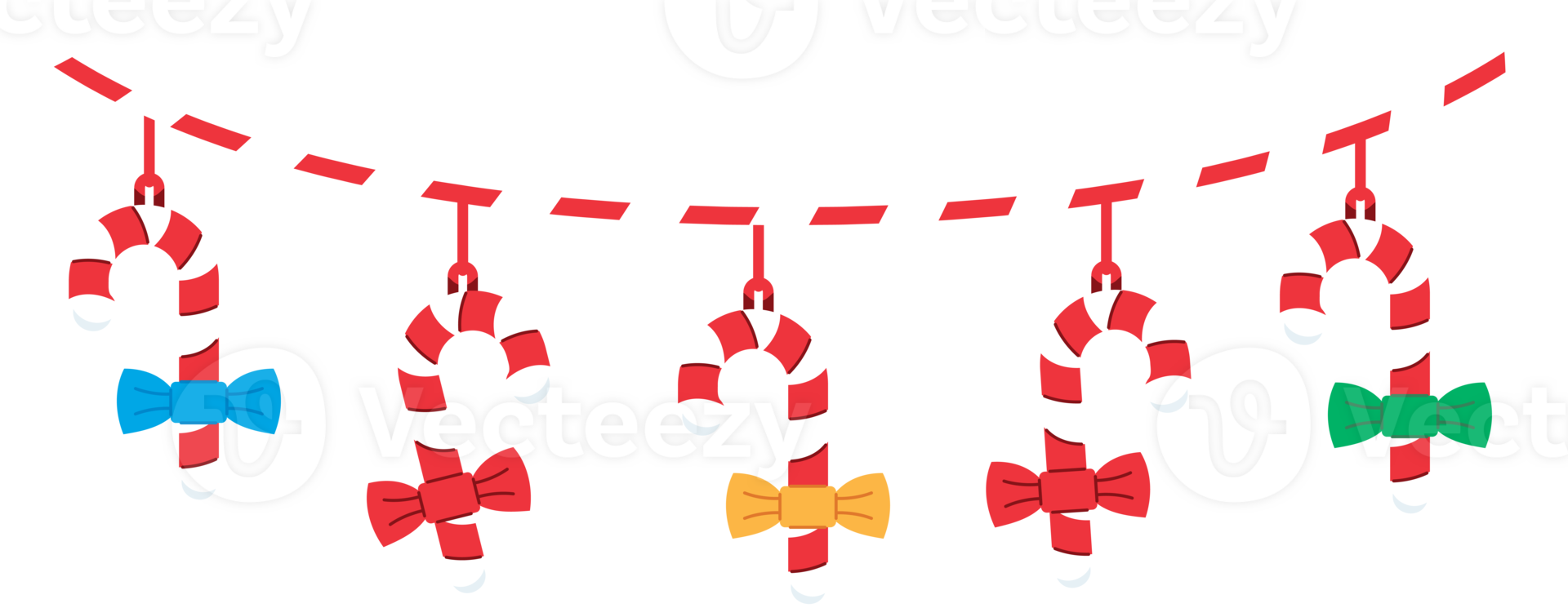 christmas candy cane Hanging Decoration Illustration 27889729 PNG