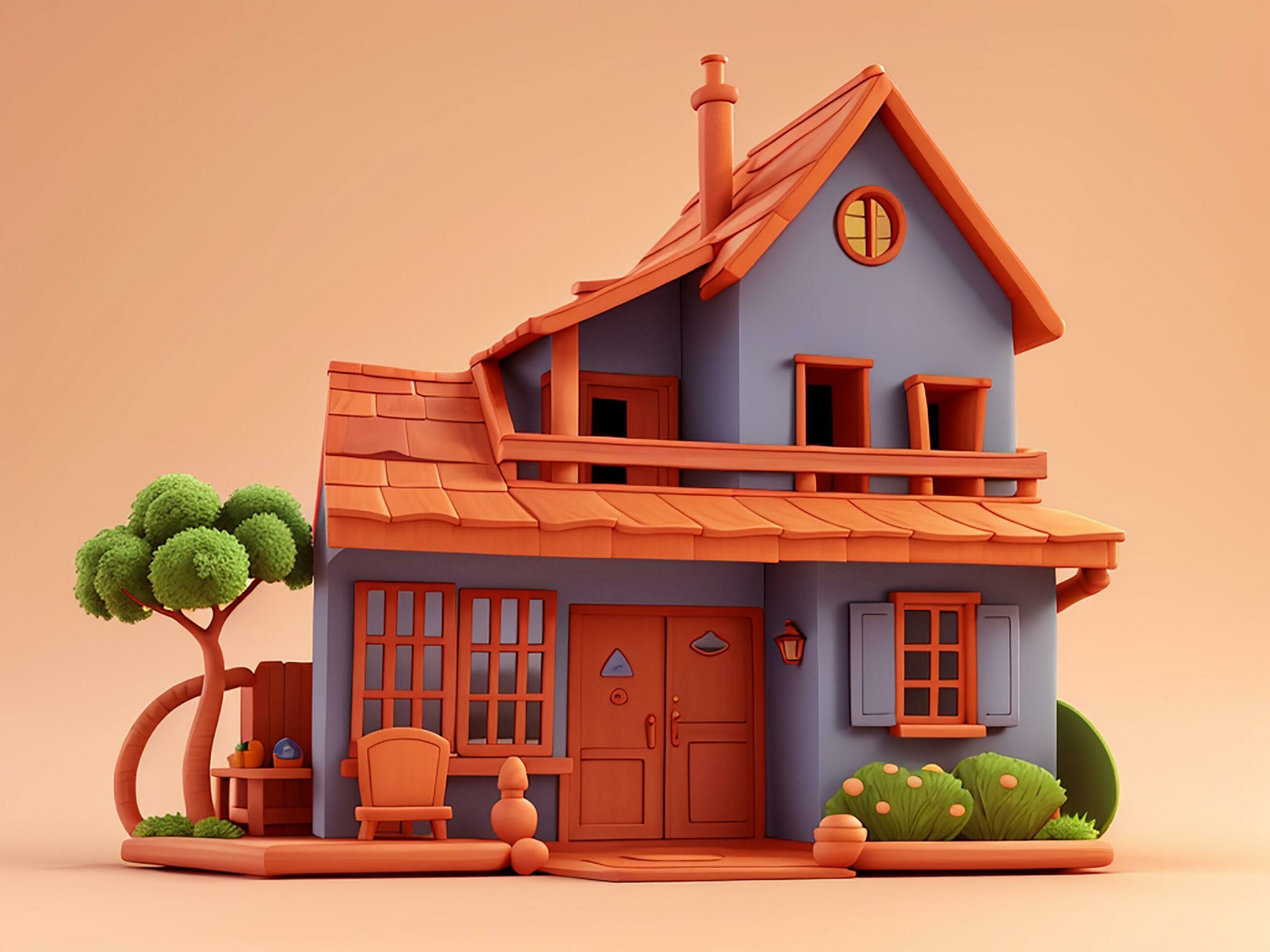 Casa Animada En 3d