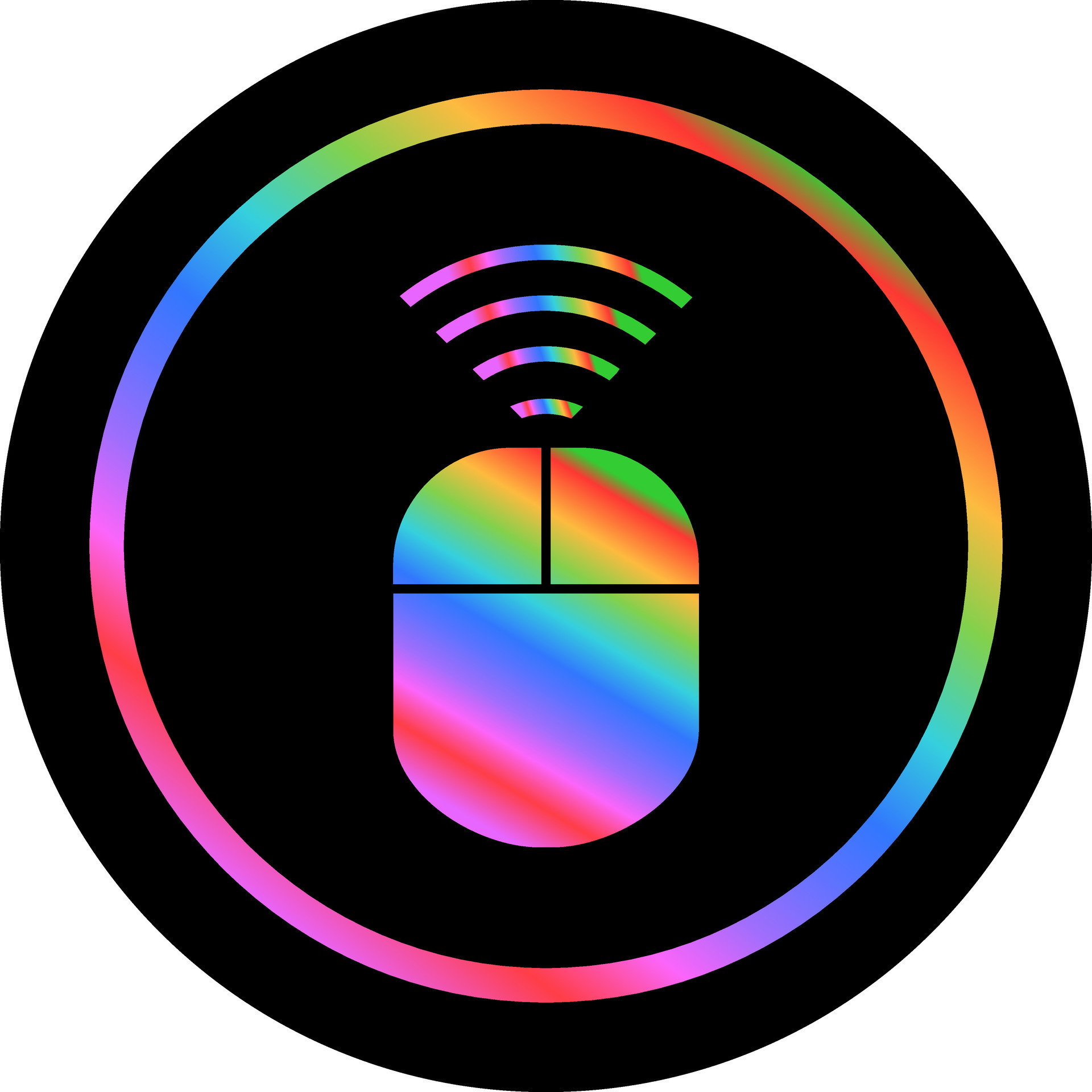 Wireless input device Vector Icon 27896527 Vector Art at Vecteezy