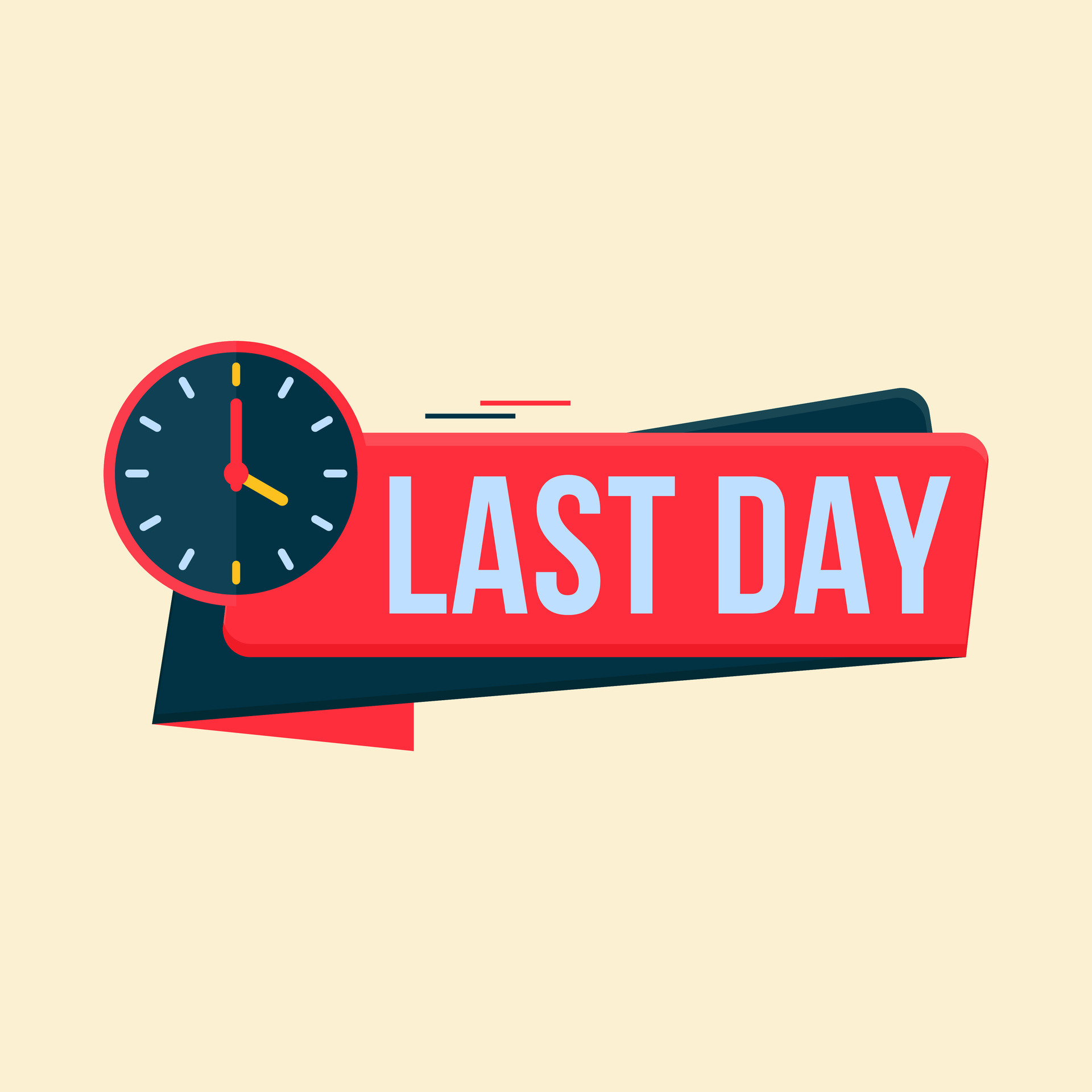 last day banner vector with timer 27908503 Vector Art at Vecteezy last day banner vector with timer 27908503 Vector Art at Vecteezy