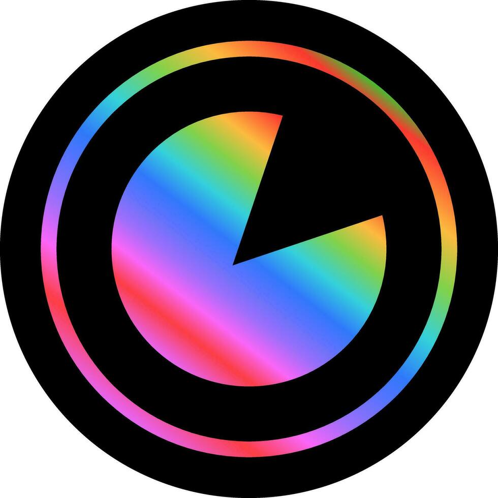 Pie Chart Vector Icon 27909085 Vector Art At Vecteezy