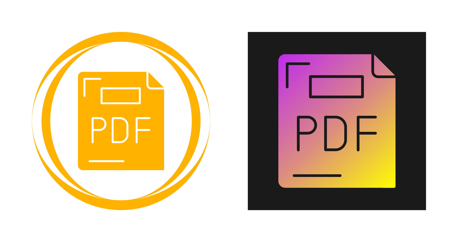 PDF Vector Icon 27911882 Vector Art at Vecteezy