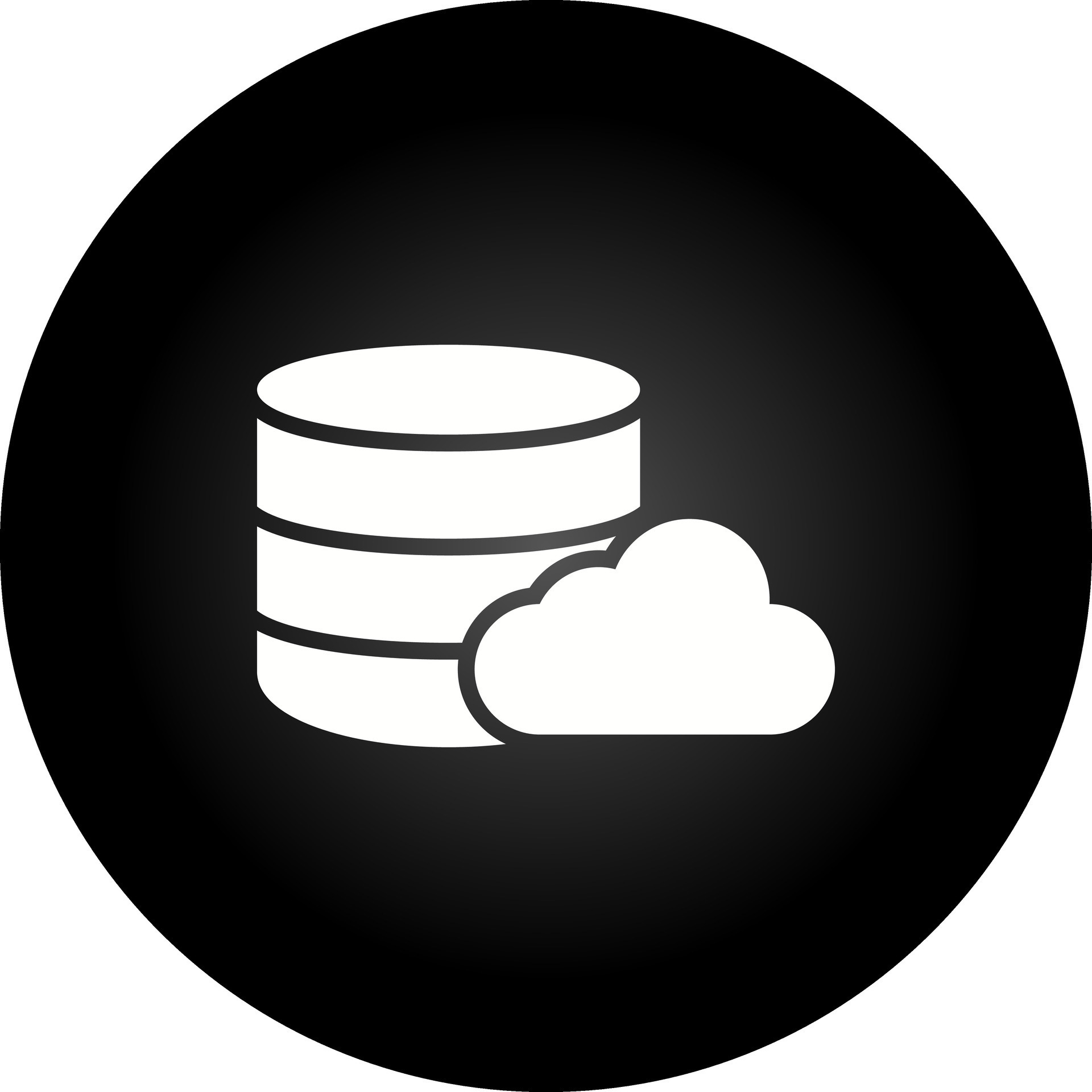 Cloud Database Vector Icon 27914318 Vector Art At Vecteezy