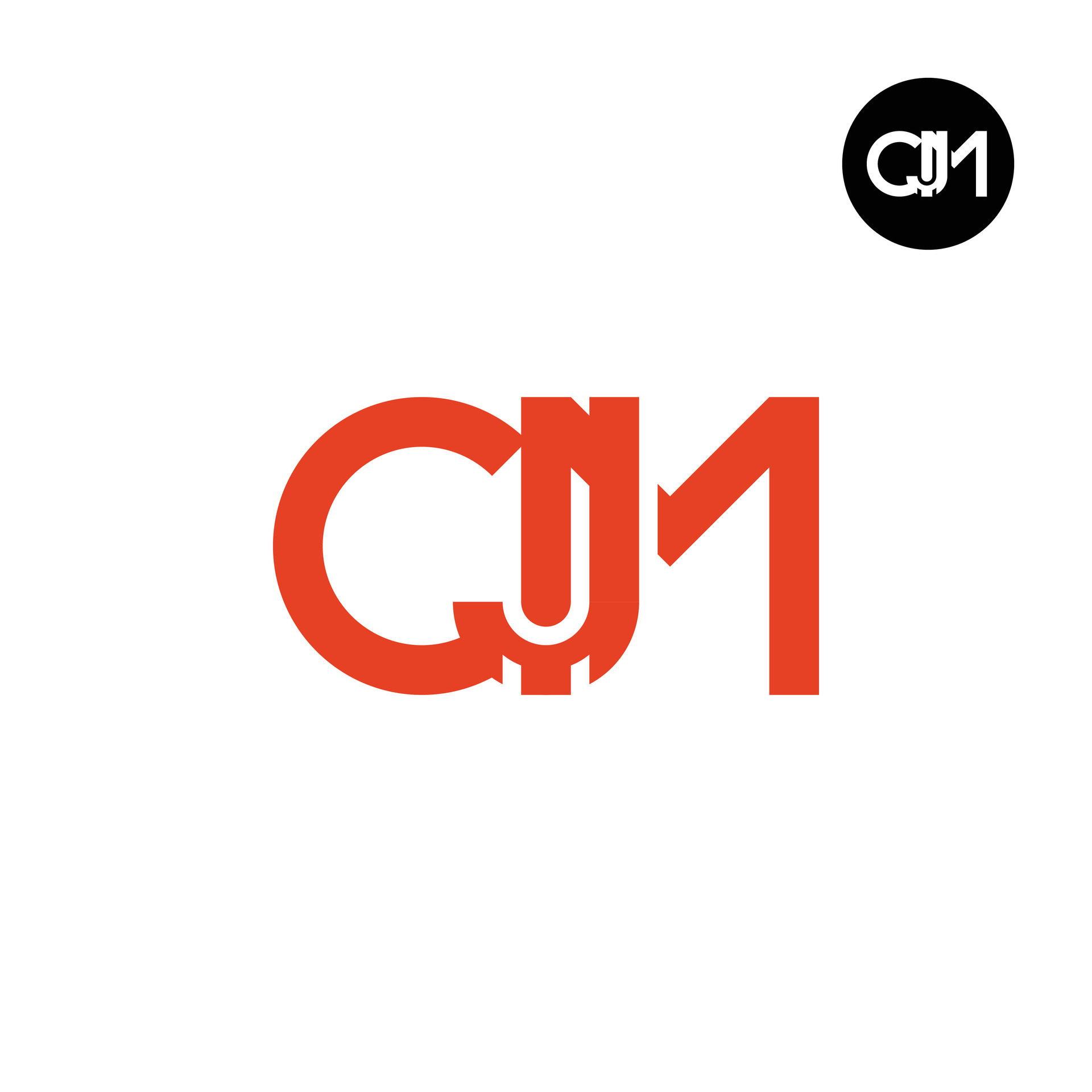 Letter CJM Monogram Logo Design 27915295 Vector Art at Vecteezy