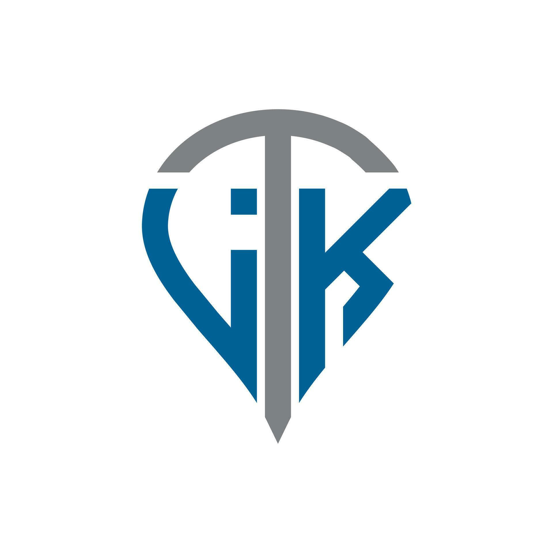 LTK letter logo design. LTK creative monogram initials letter logo concept. LTK Unique modern ...